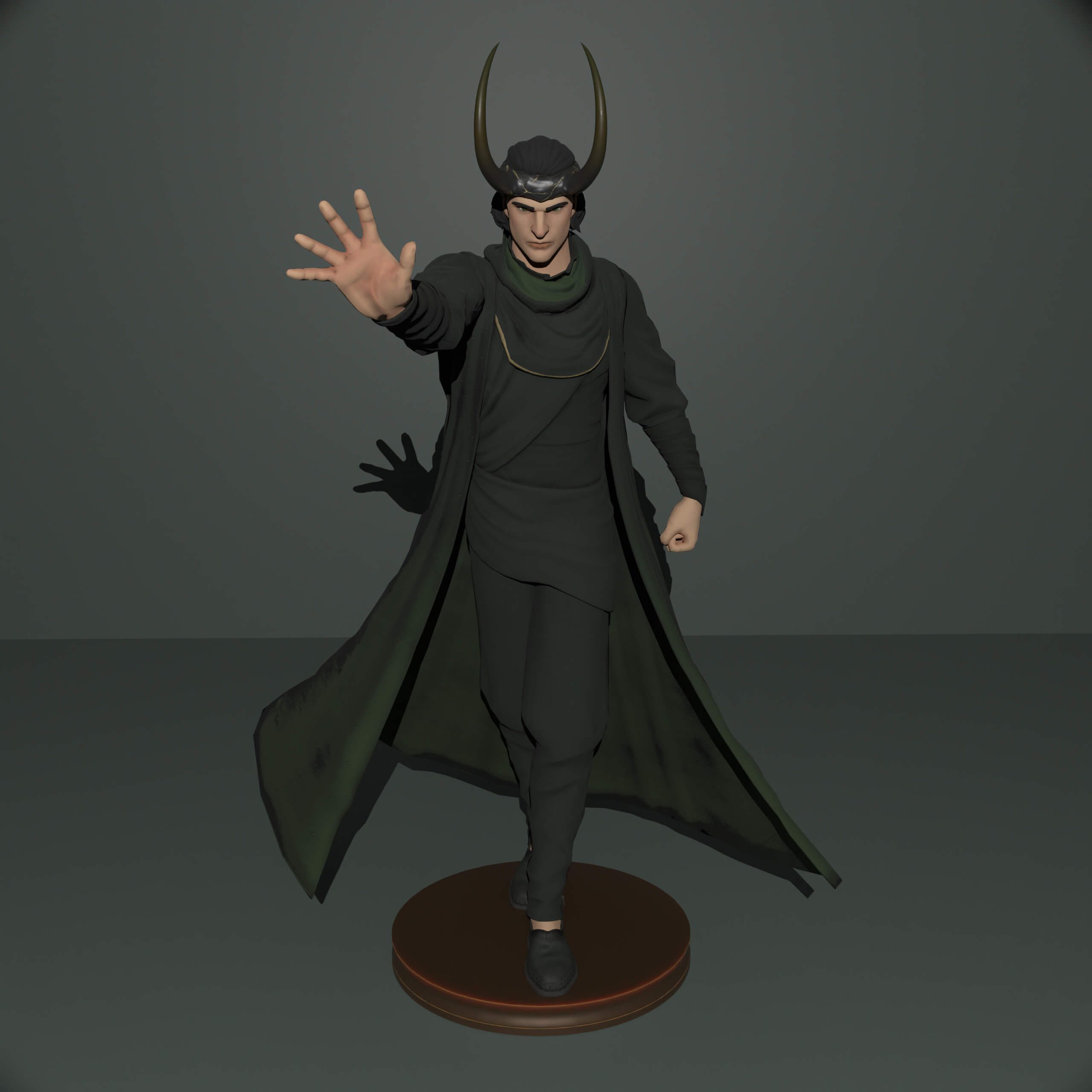 Loki God of Stories - 3D Model by Moogar
