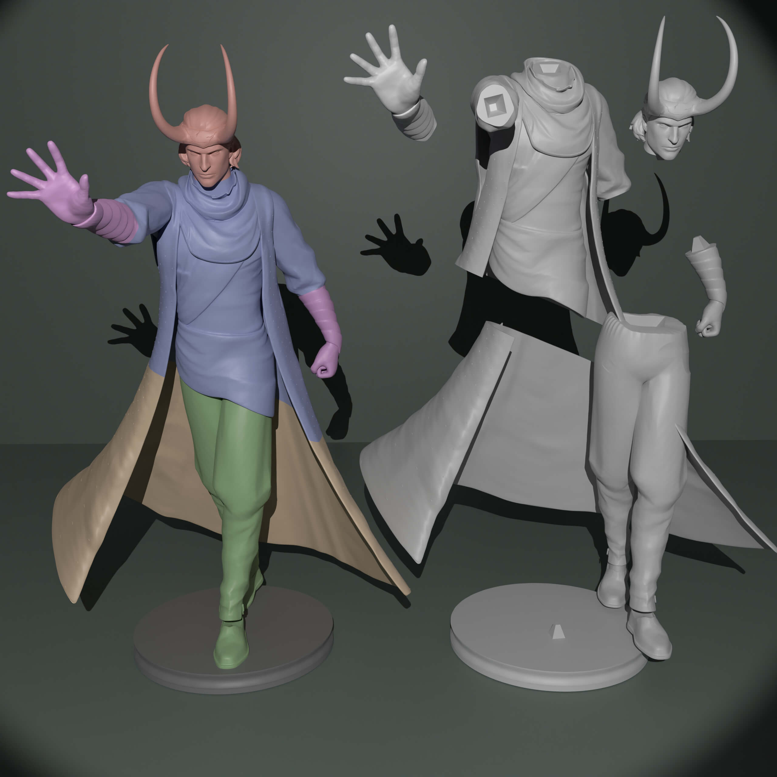 Loki God of Stories - 3D Model by Moogar