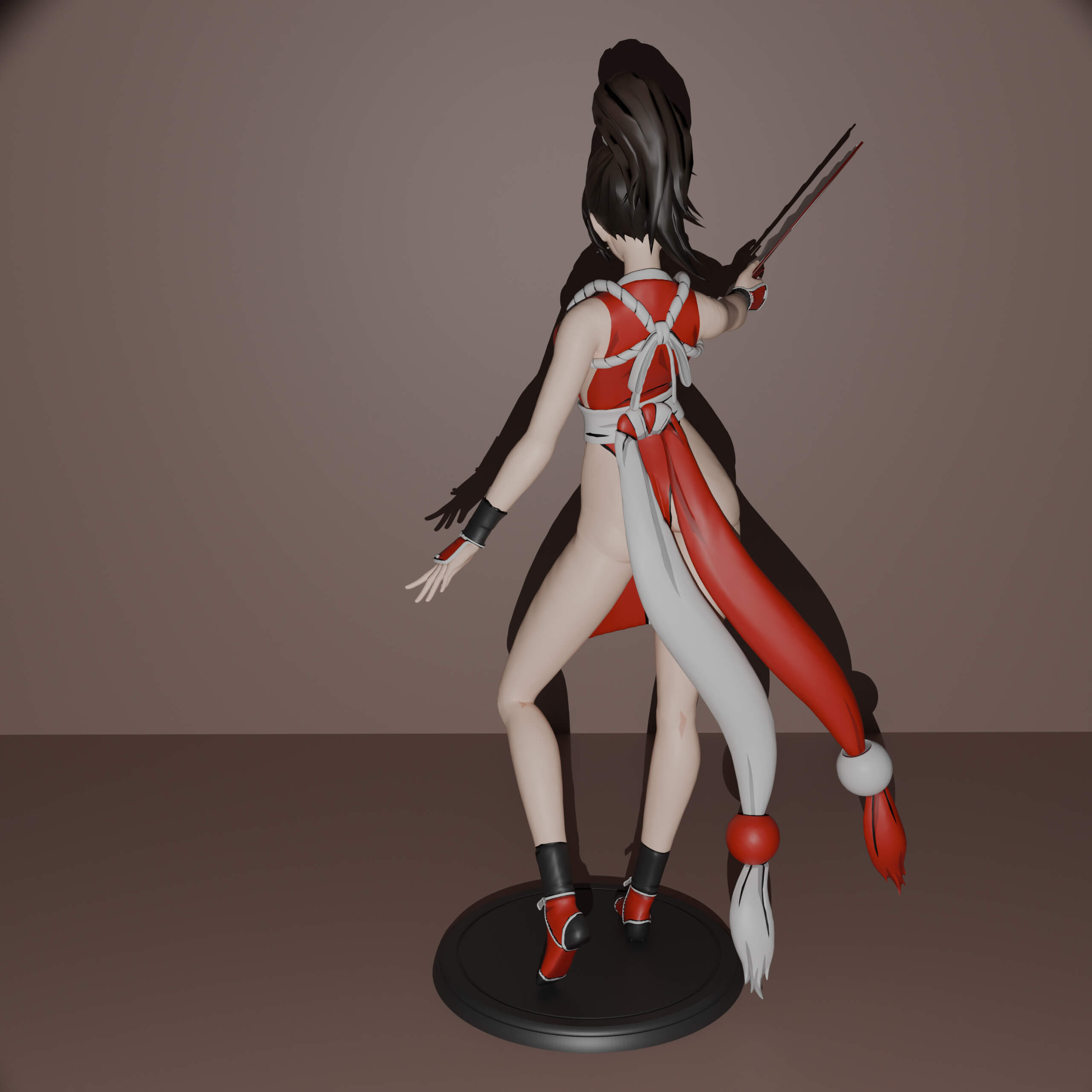 Mai Shiranui - 3D Model by Moogar