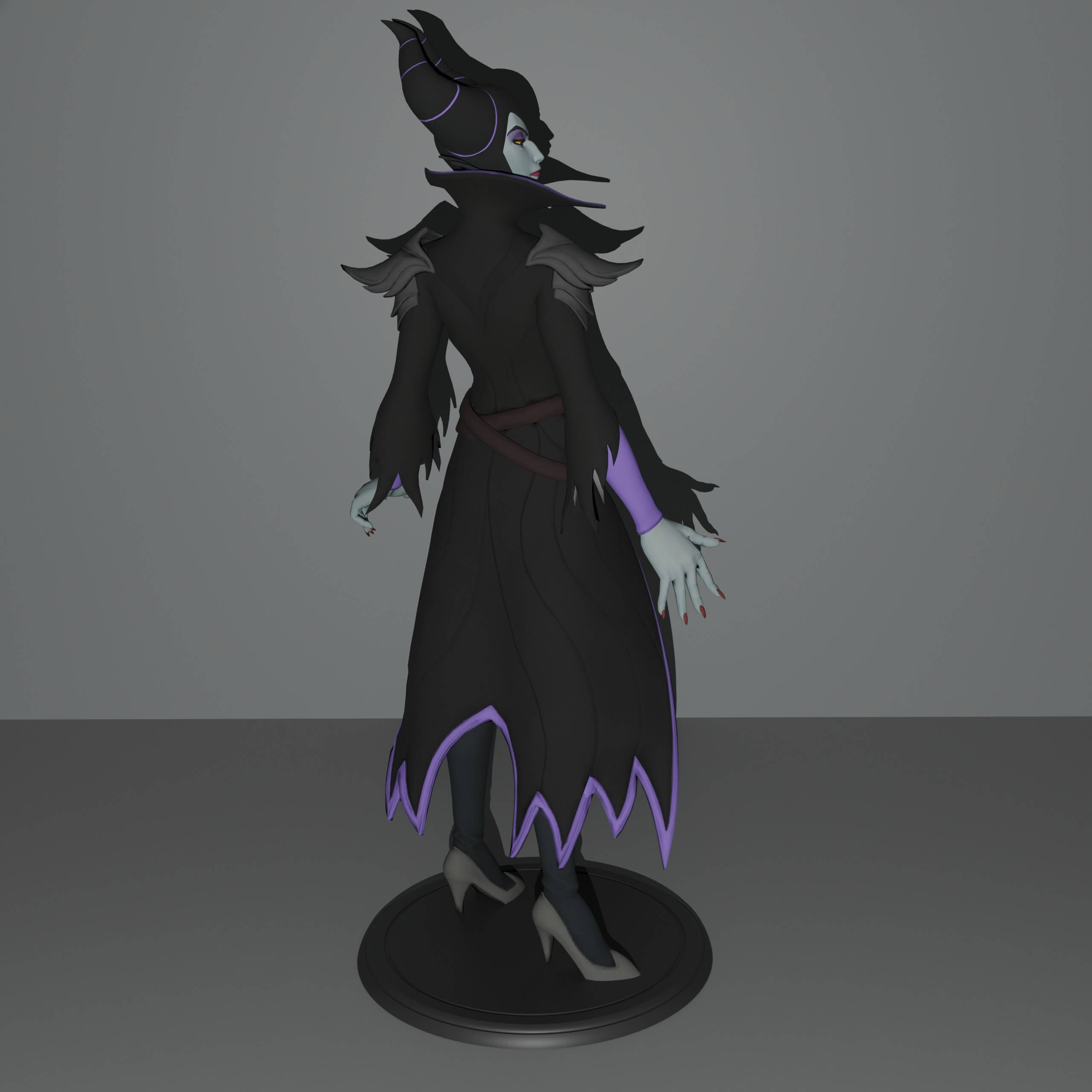 Maleficent Walt Disney - 3D Model by Moogar