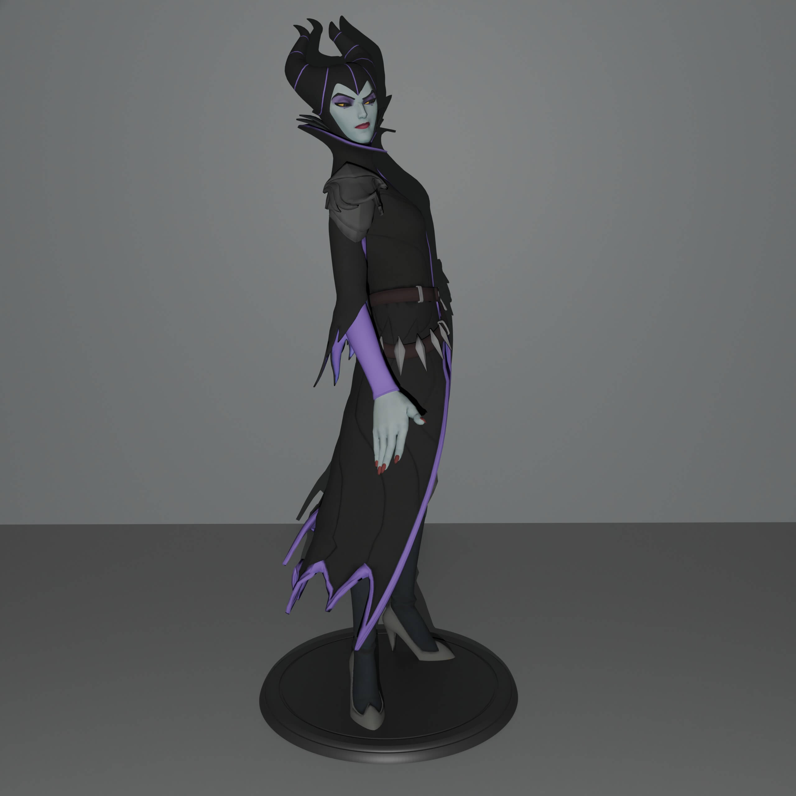 Maleficent Walt Disney - 3D Model by Moogar