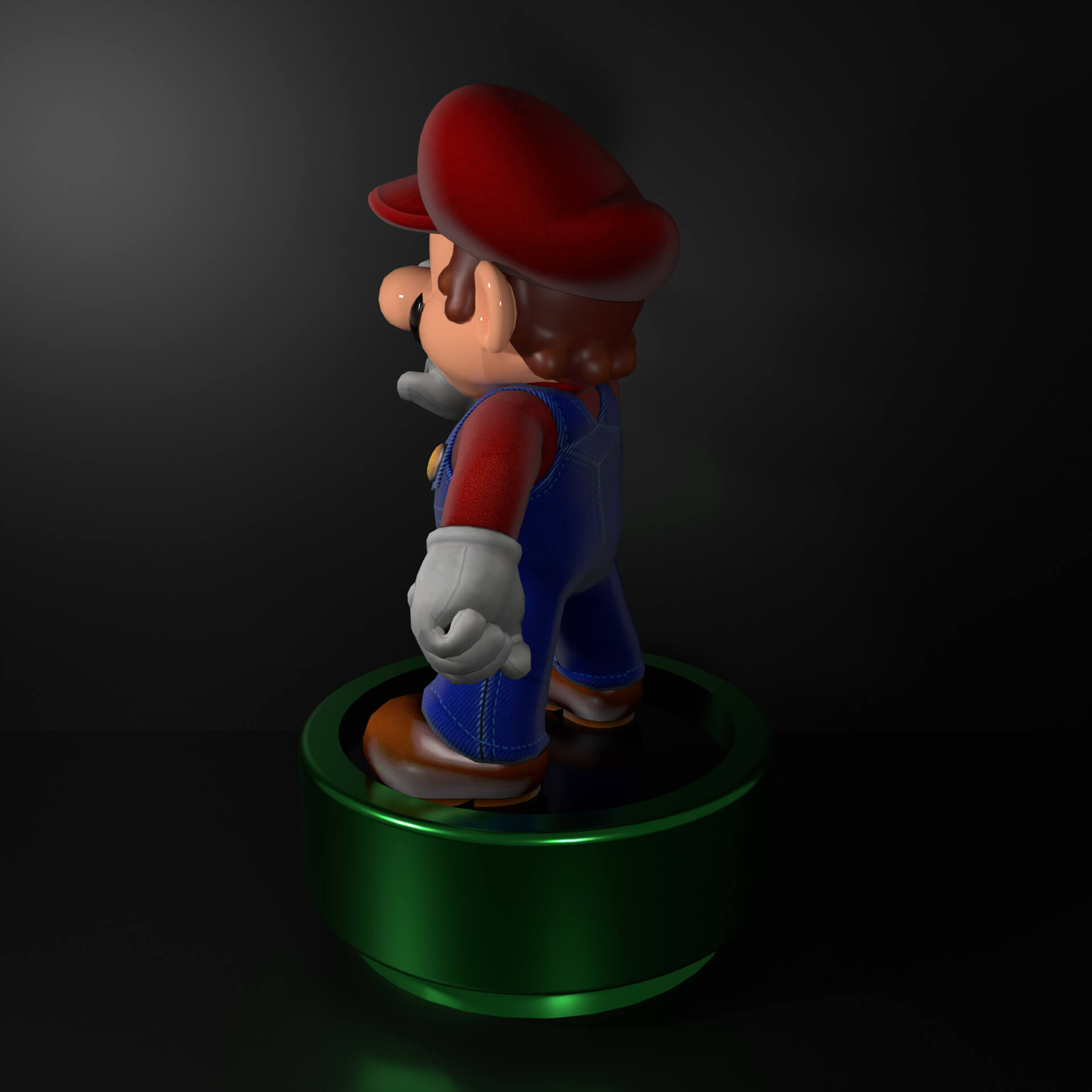 Mario 3dprint - 3D Model by Moogar