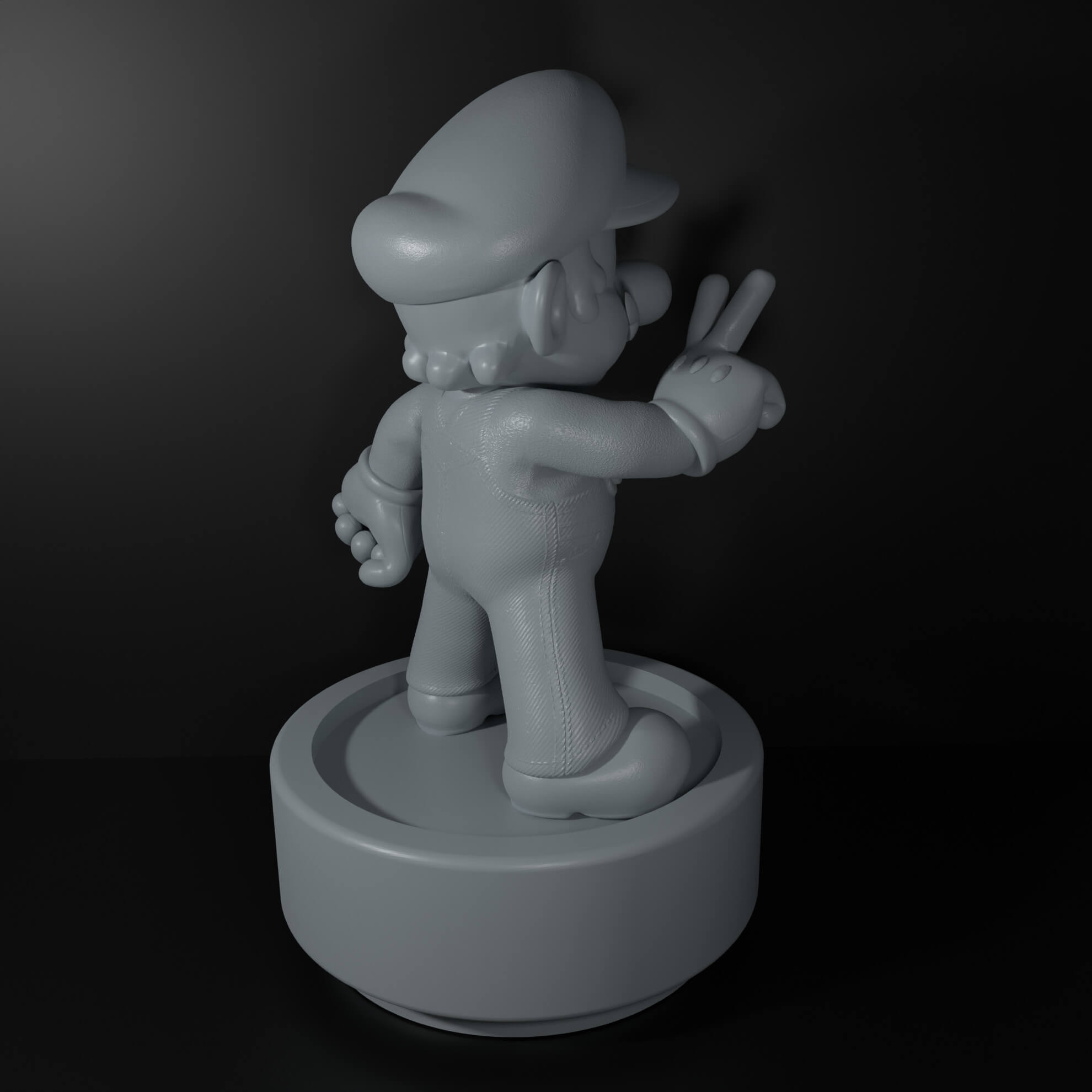 Mario 3dprint - 3D Model by Moogar