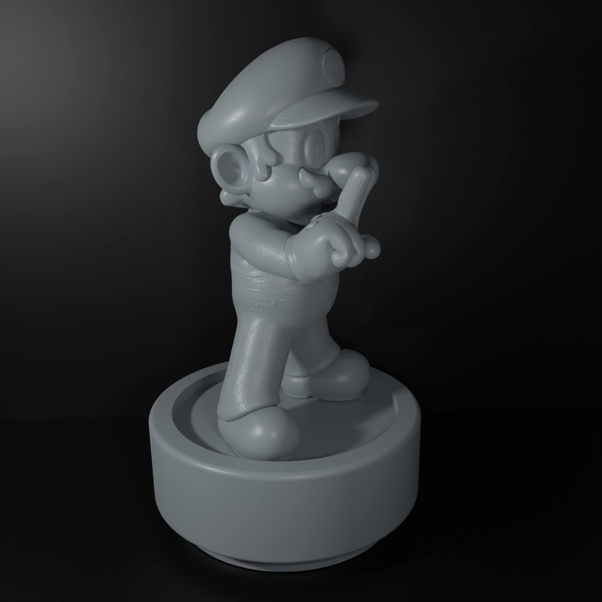 Mario 3dprint - 3D Model by Moogar