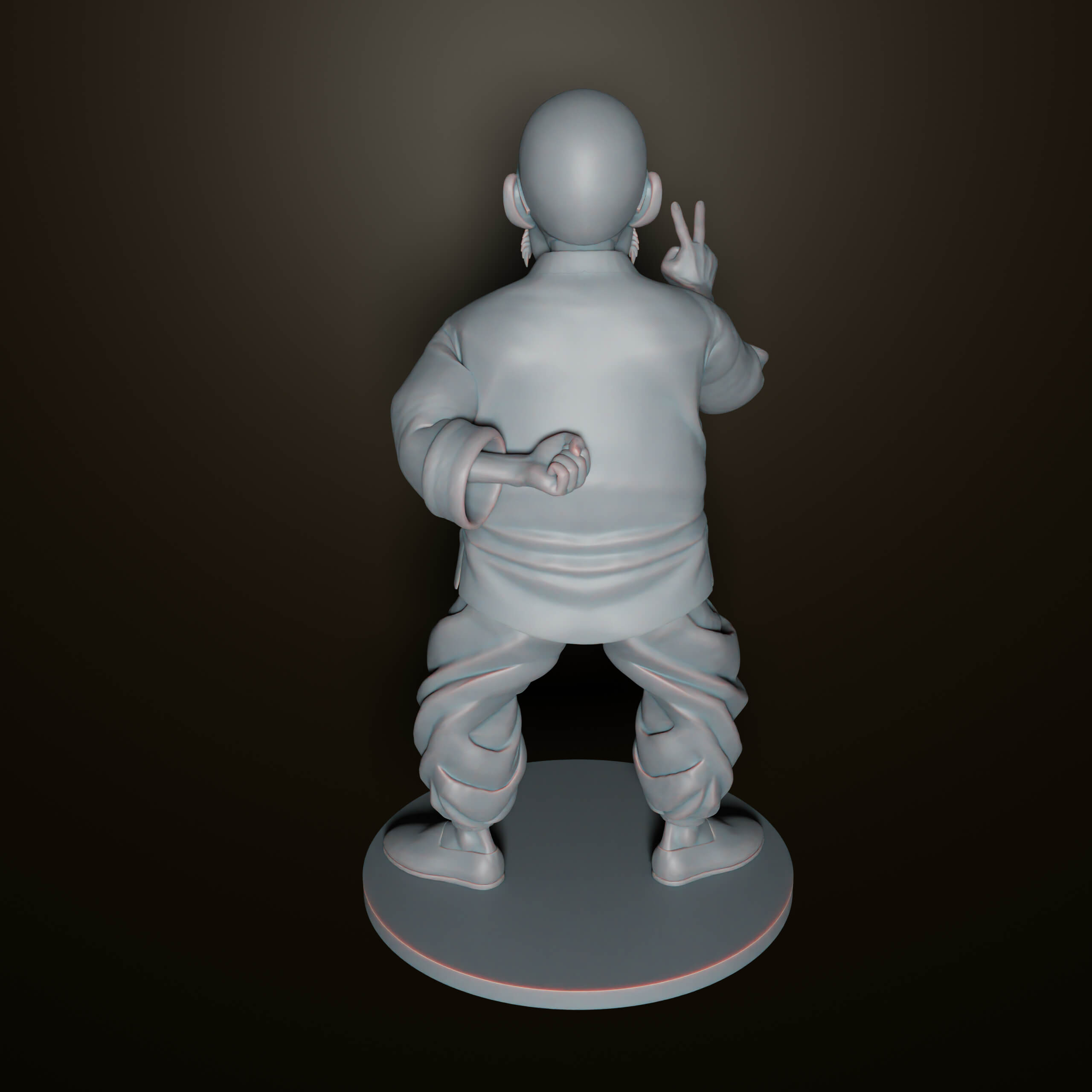 Master Roshi - 3D Model by Moogar