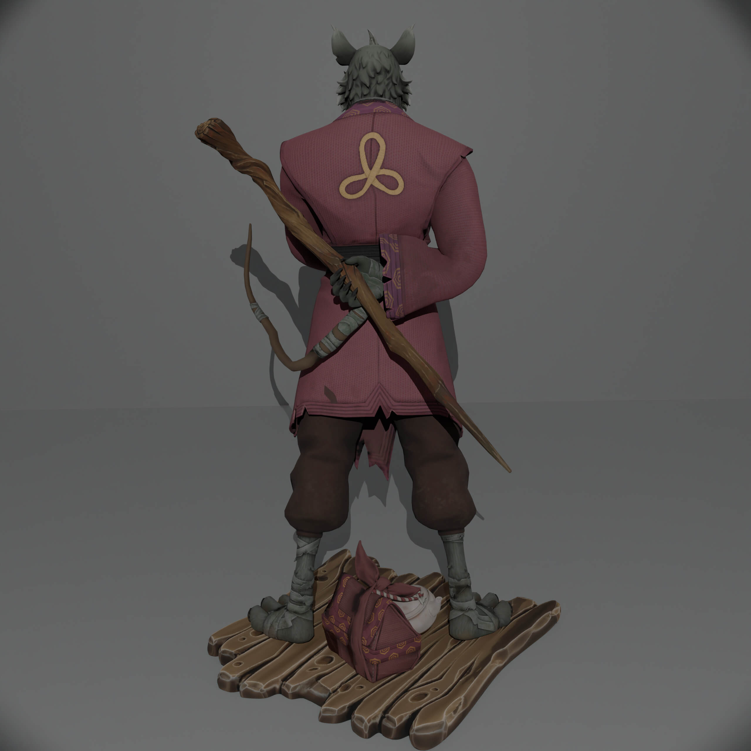 Master Splinter - 3D Print Model by Moogar