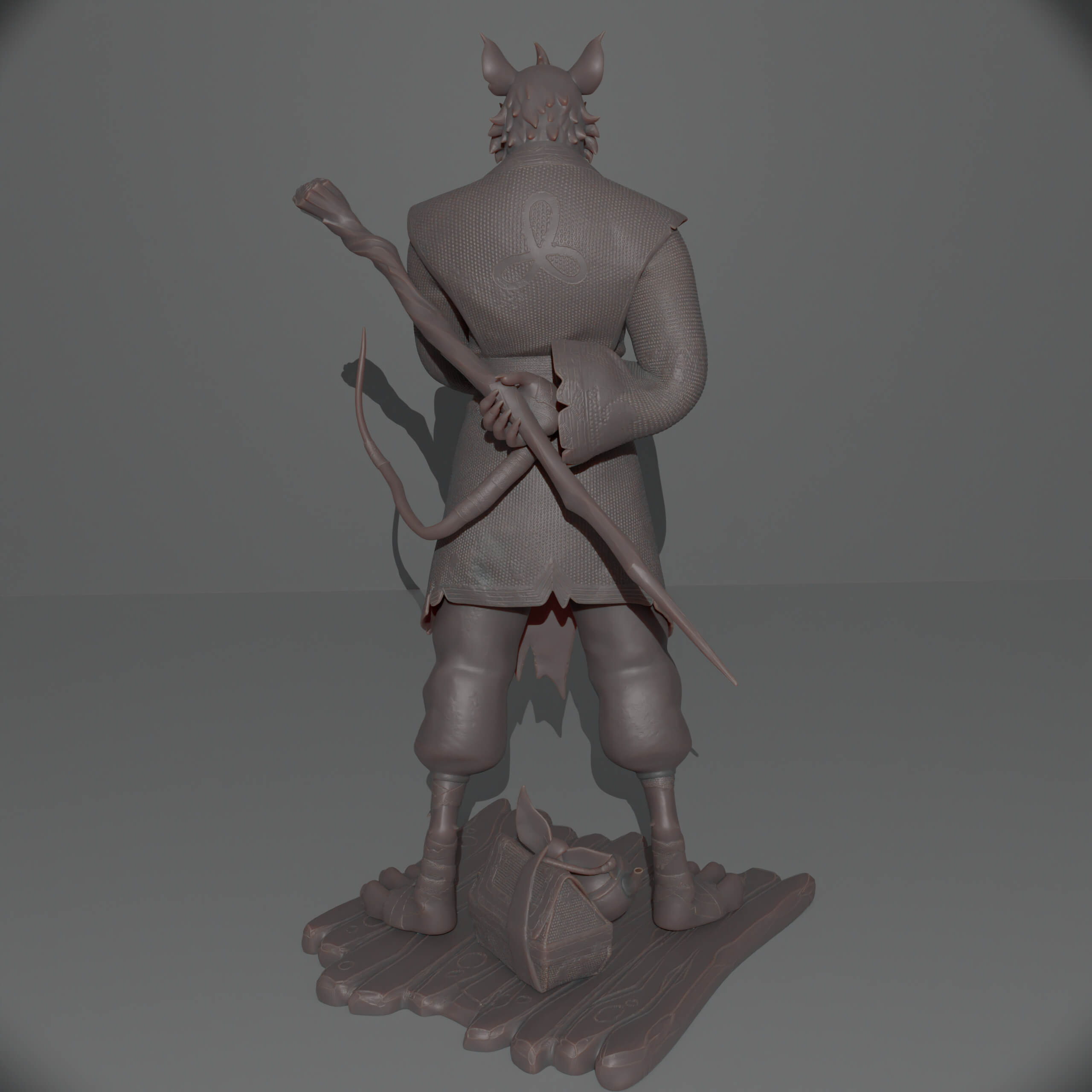 Master Splinter - 3D Model by Moogar