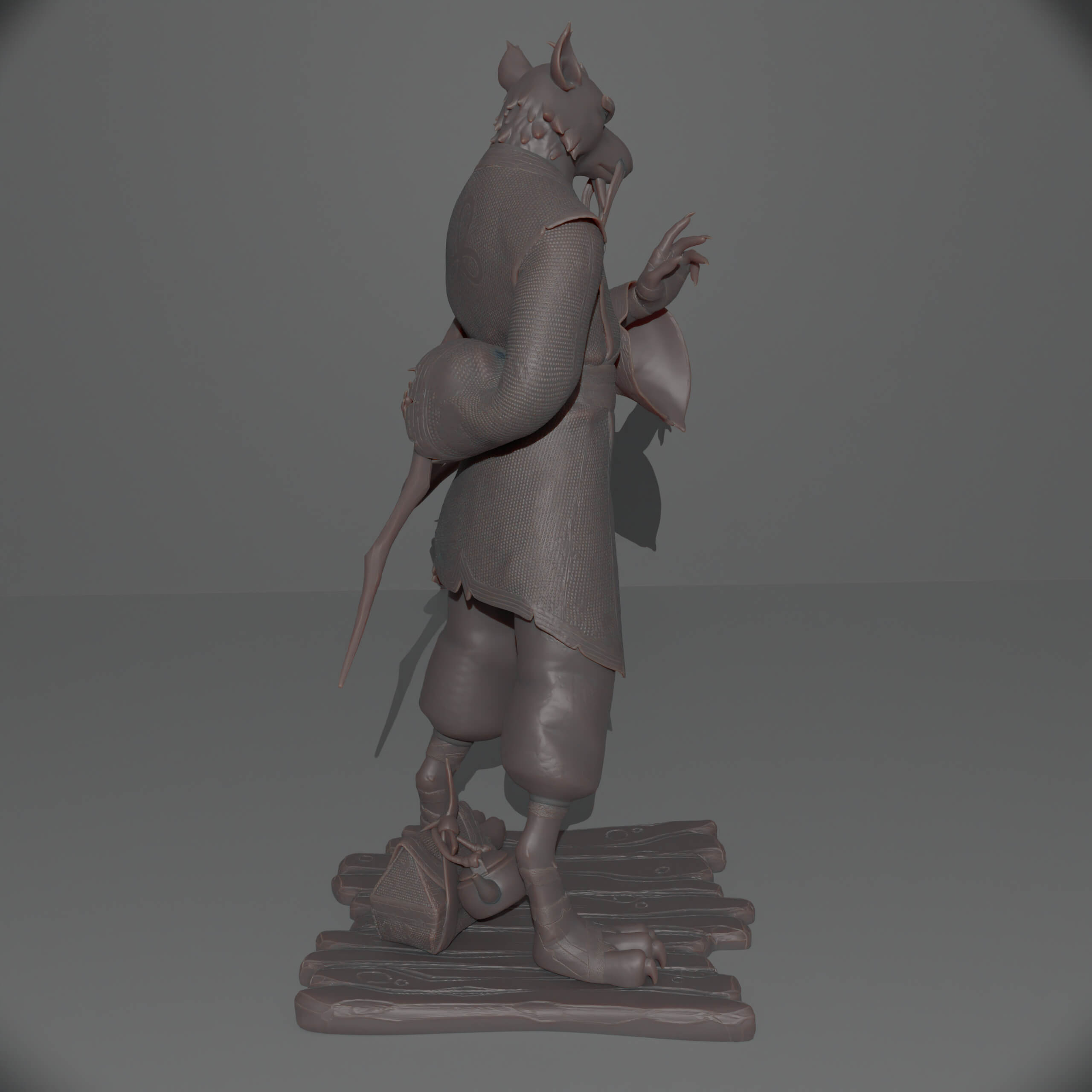 Master Splinter - 3D Model by Moogar