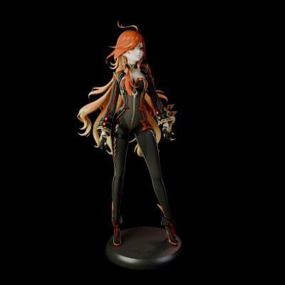 Mavuika Genshin Impact - 3D Model by Moogar