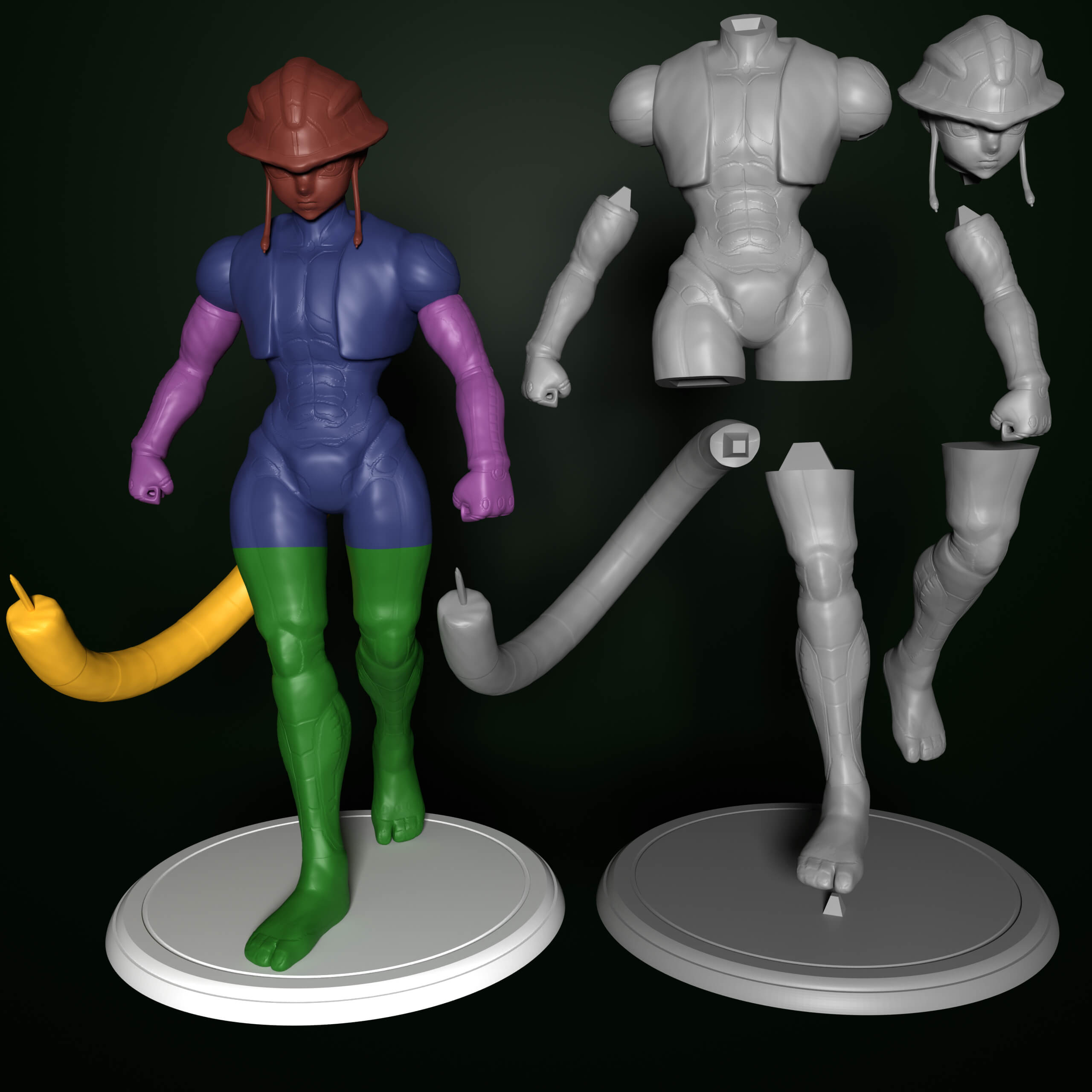 Meruem The King - 3D Model by Moogar