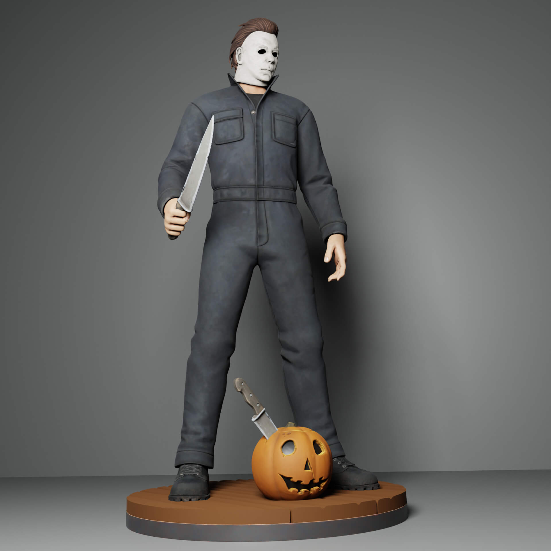 Michael Myers - 3D Model by Moogar