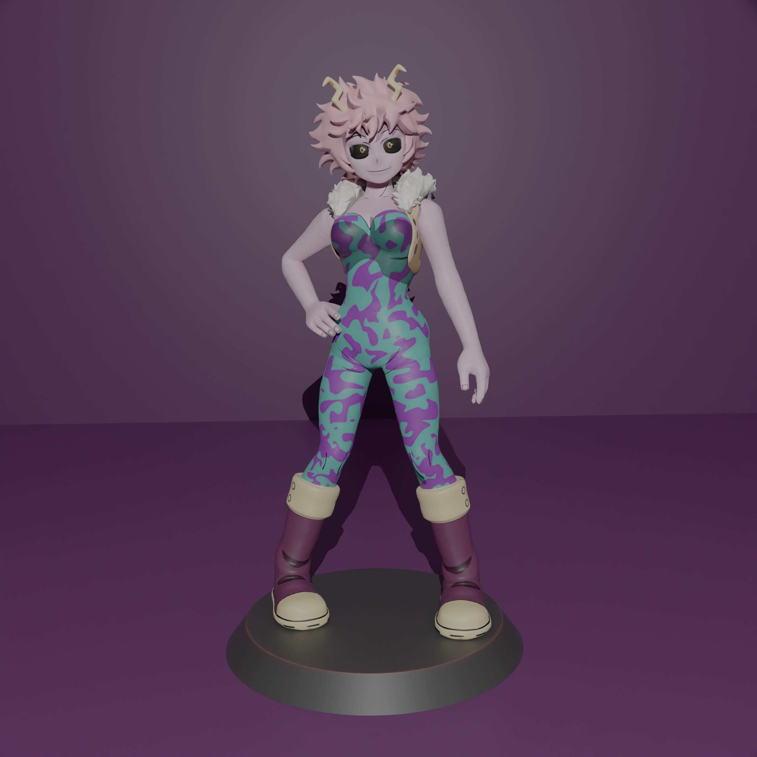 Mina Ashido - Pinky 3D Model by Moogar