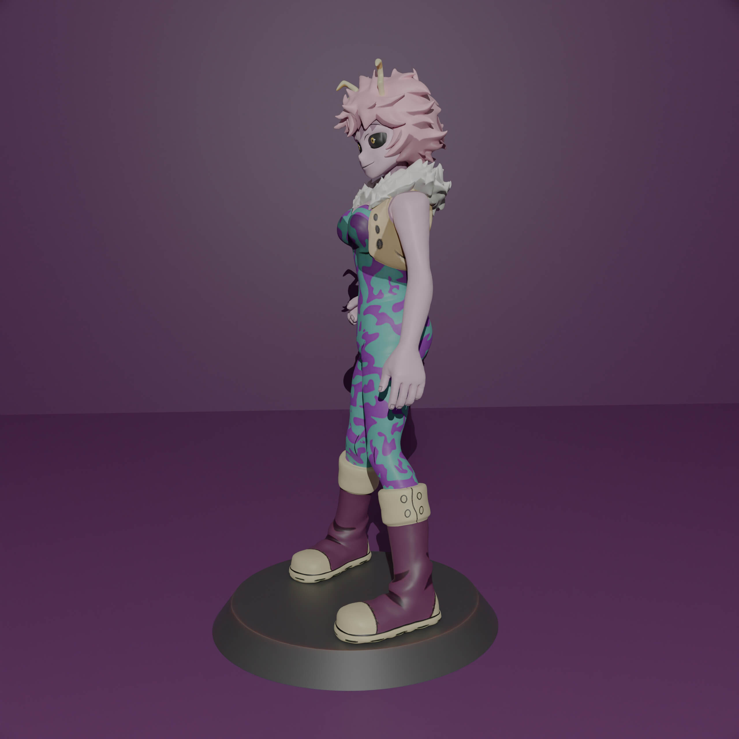 Mina Ashido - Pinky 3D Model by Moogar