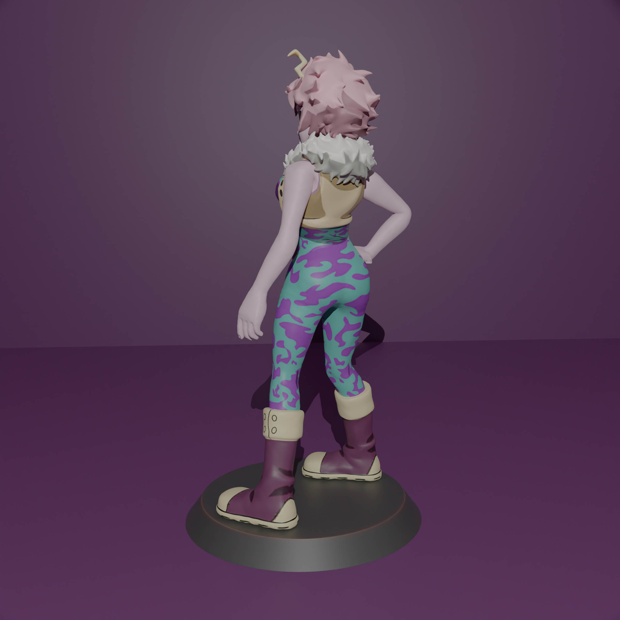 Mina Ashido - Pinky 3D Model by Moogar