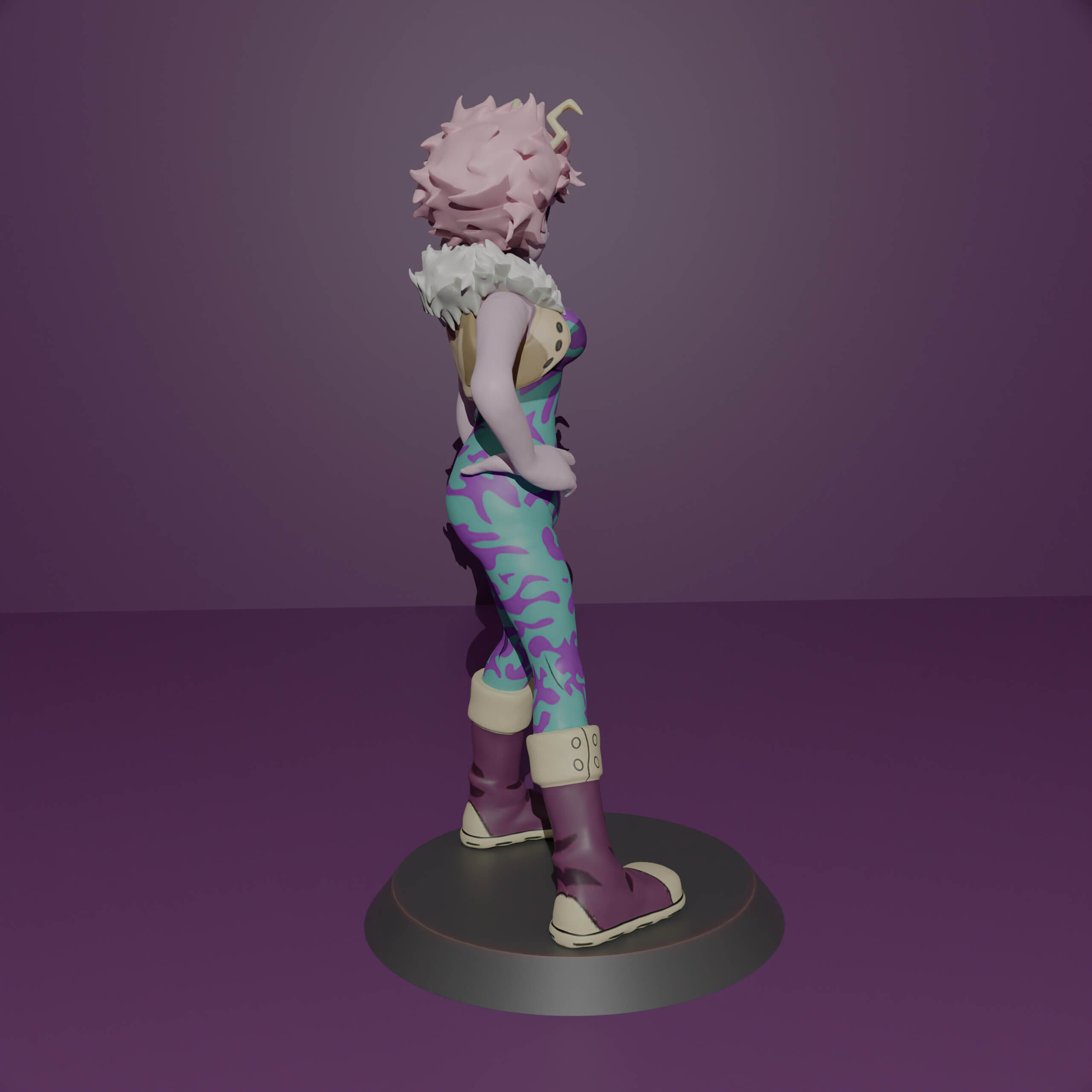 Mina Ashido - Pinky 3D Model by Moogar