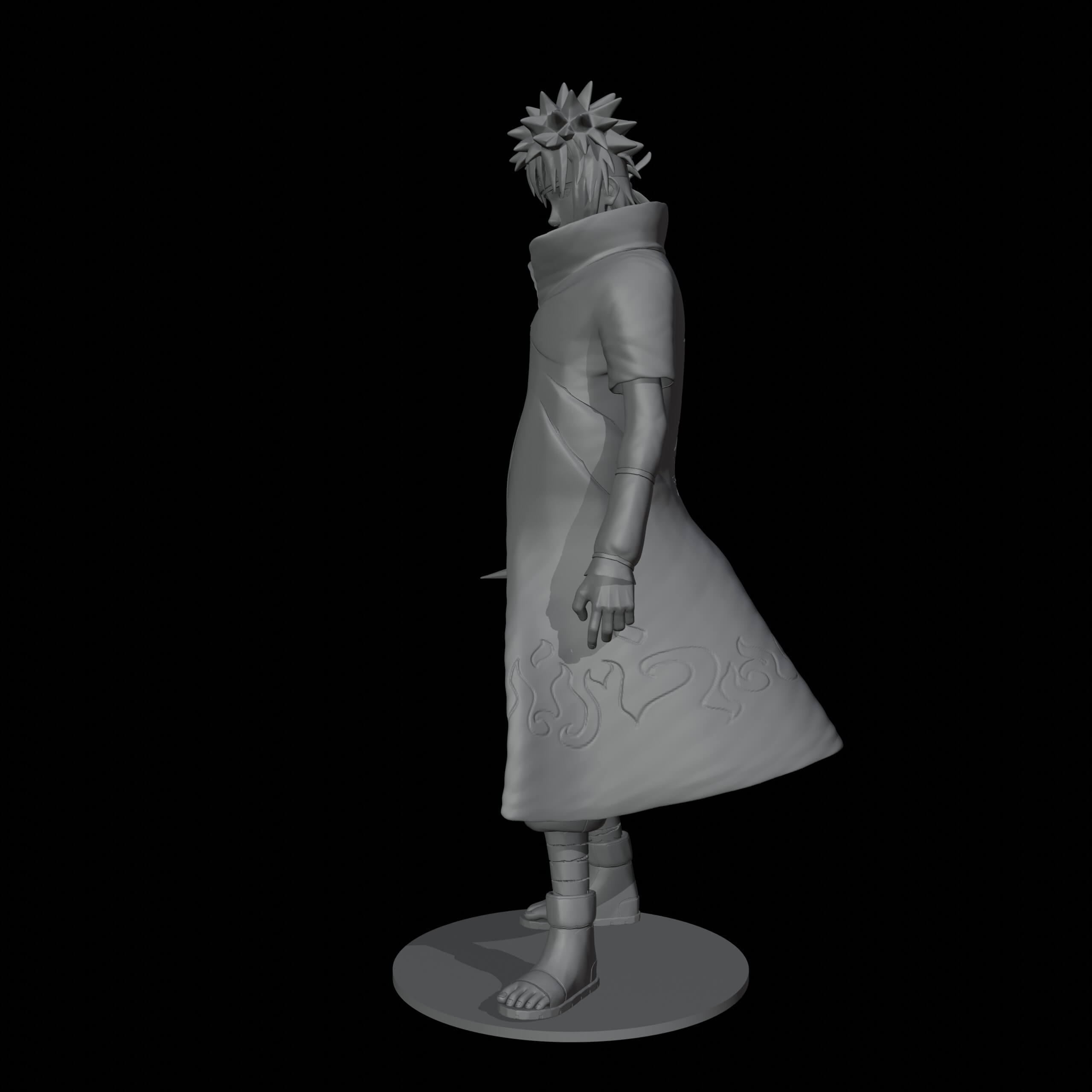 Minato Namikaze - 3D Model by Moogar