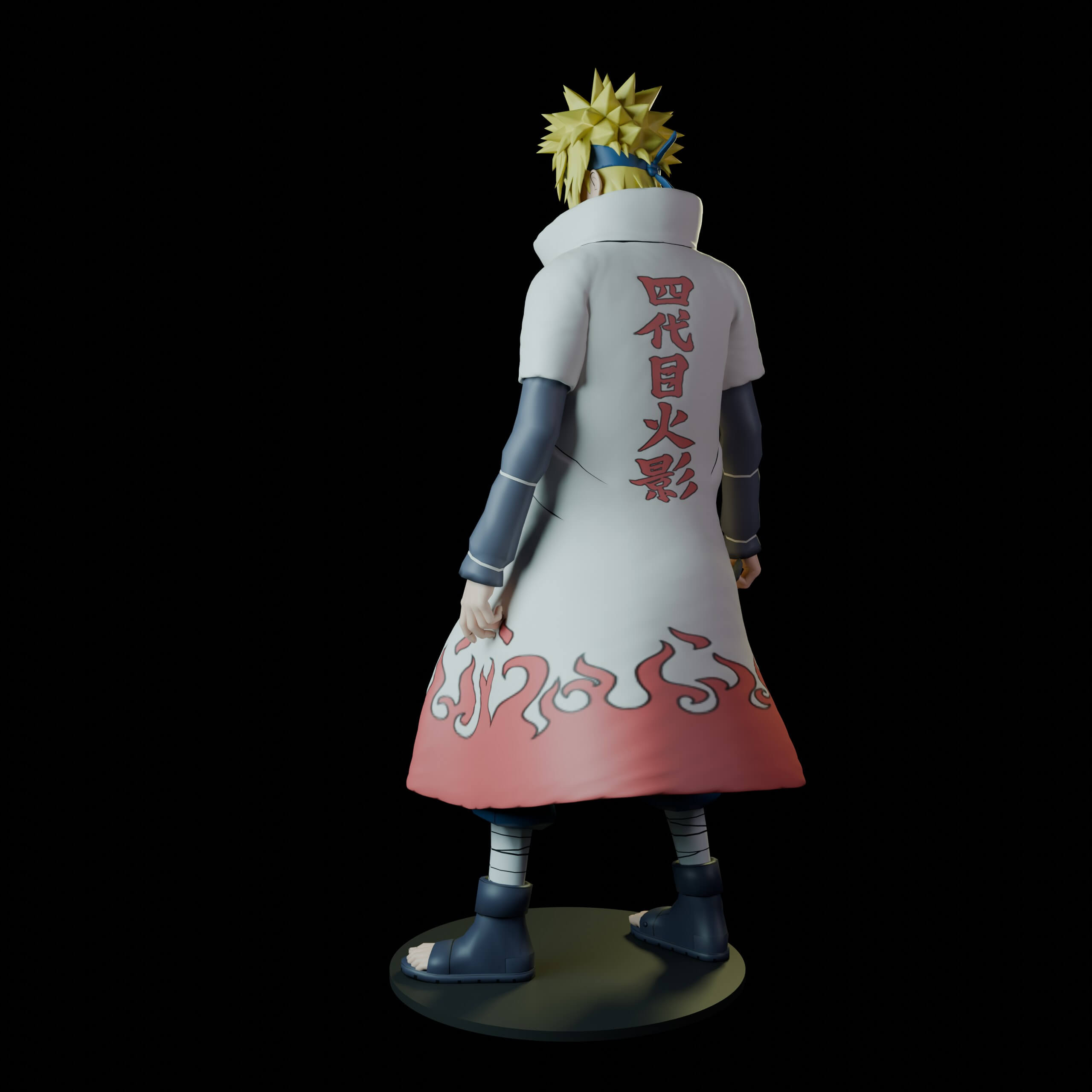 Minato Namikaze - 3D Model by Moogar