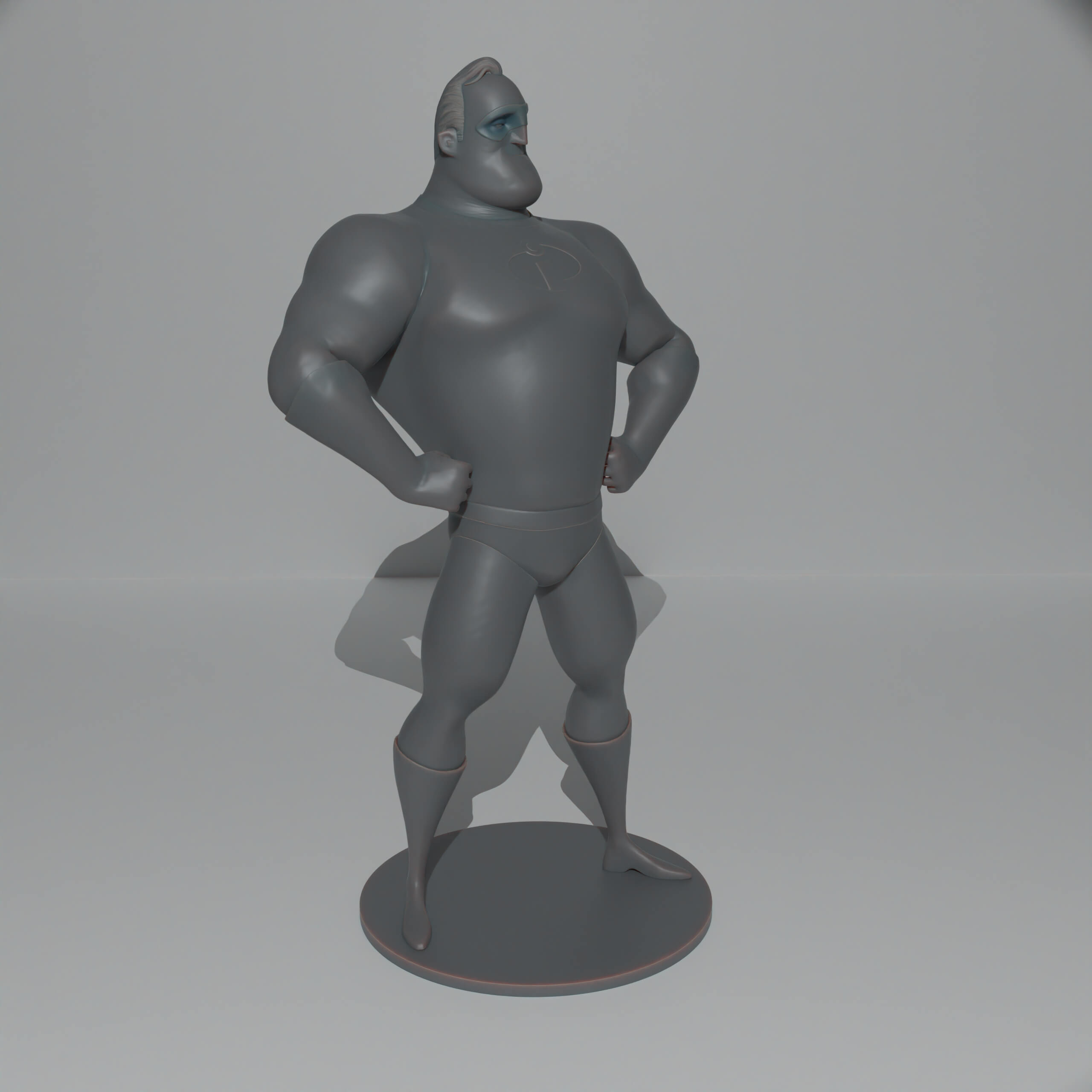 MR.incredible - 3D Model by Moogar