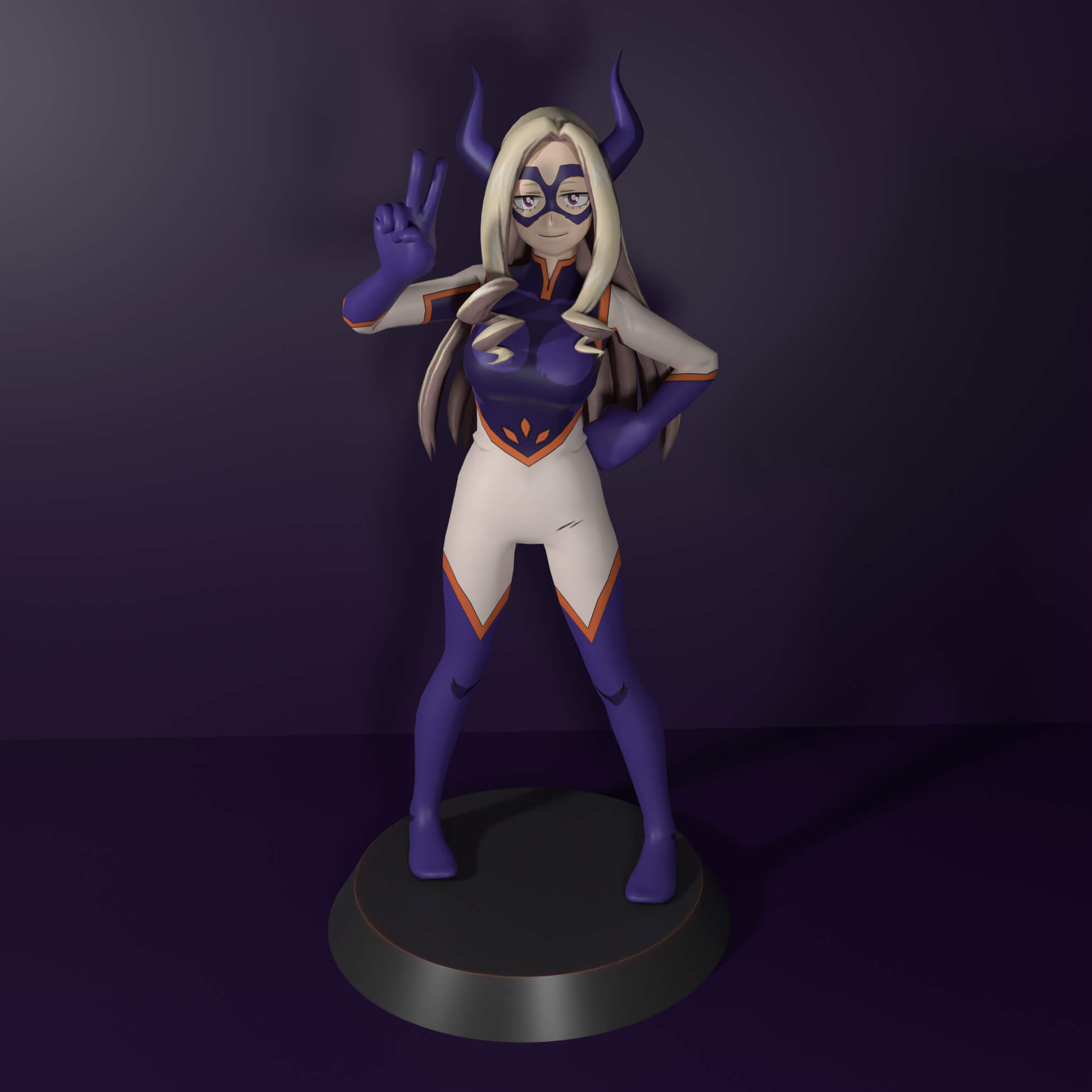 Mt Lady Yu Takeyama - 3D Model by Moogar