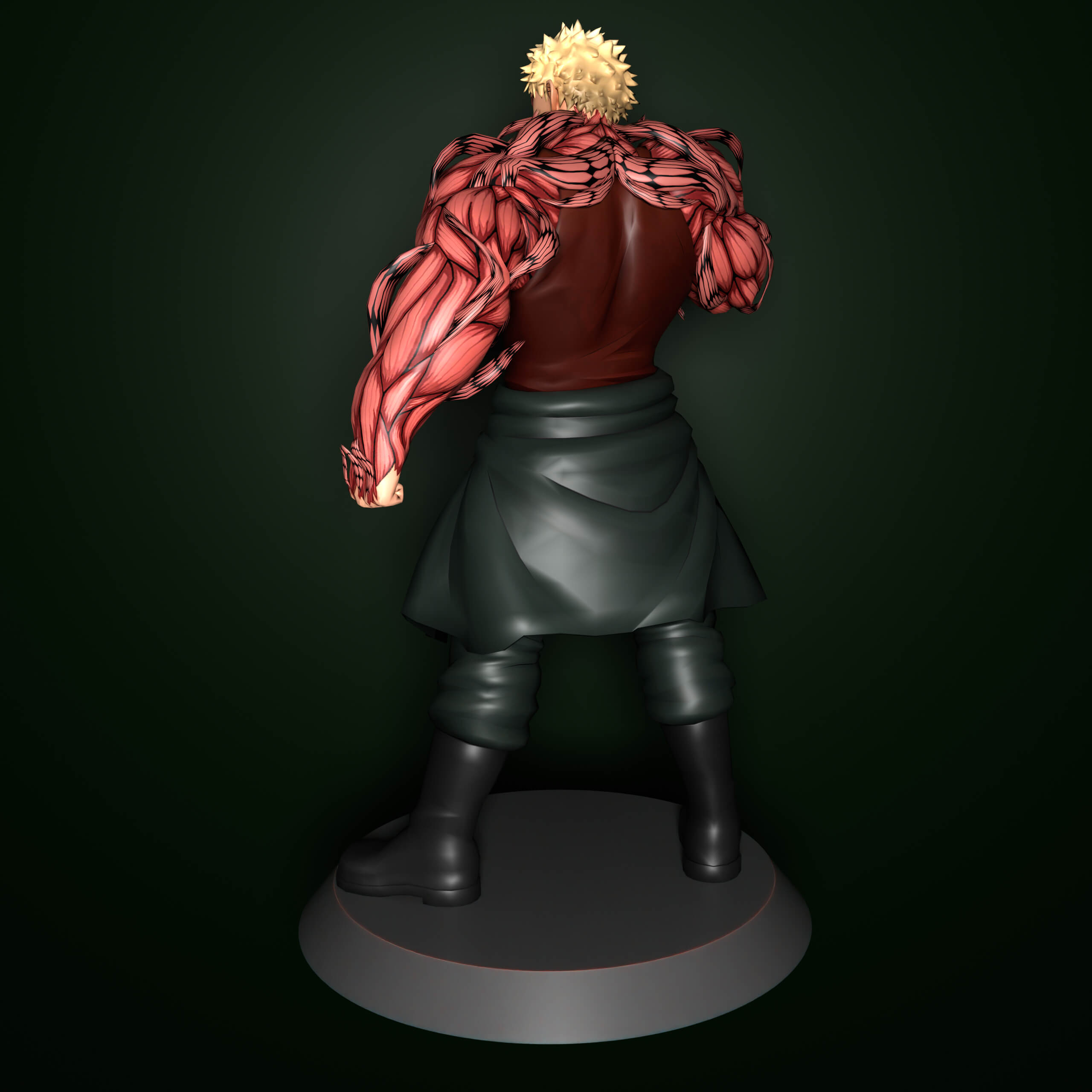 Muscular Mha - 3D Print Model by Moogar