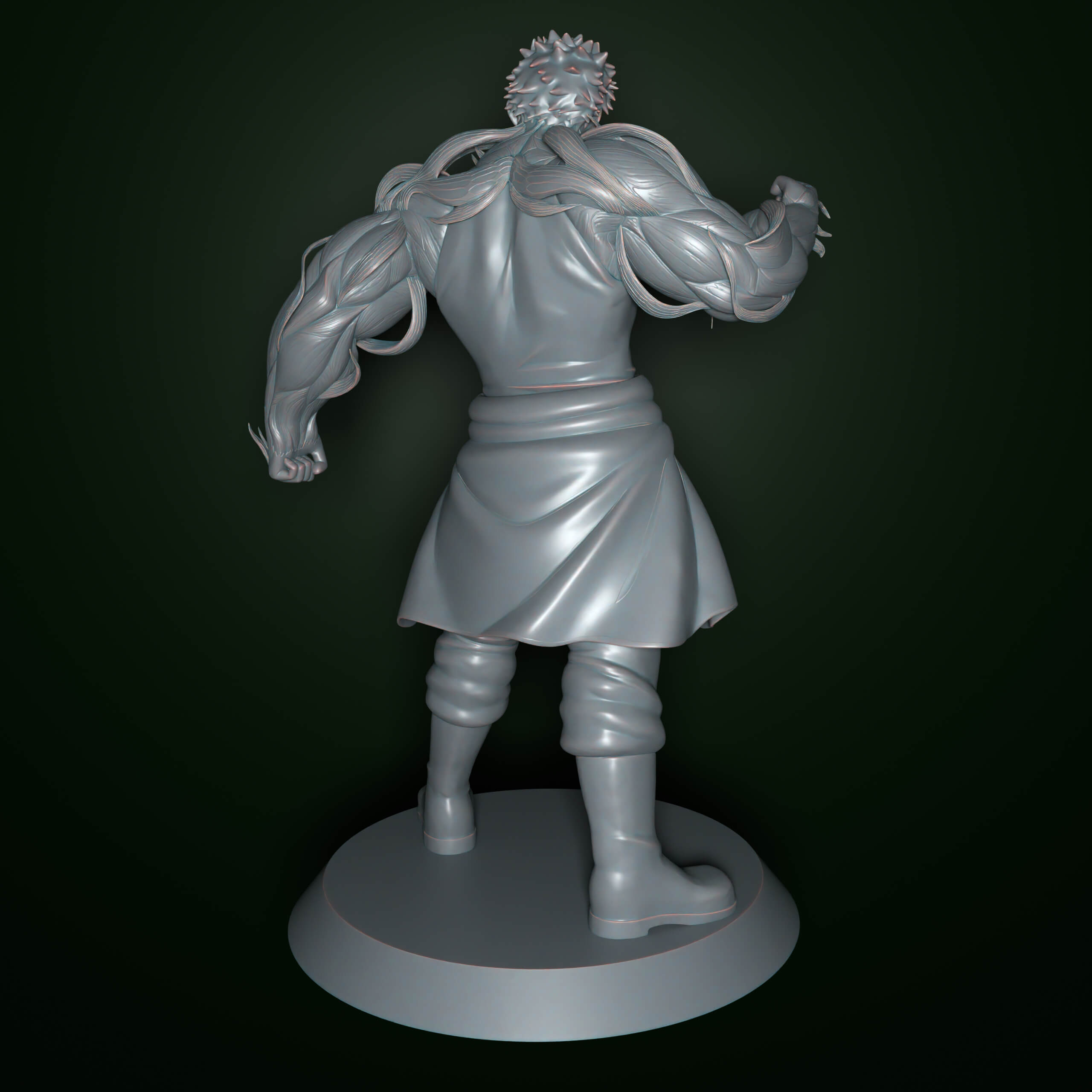 Muscular Mha - 3D Print Model by Moogar