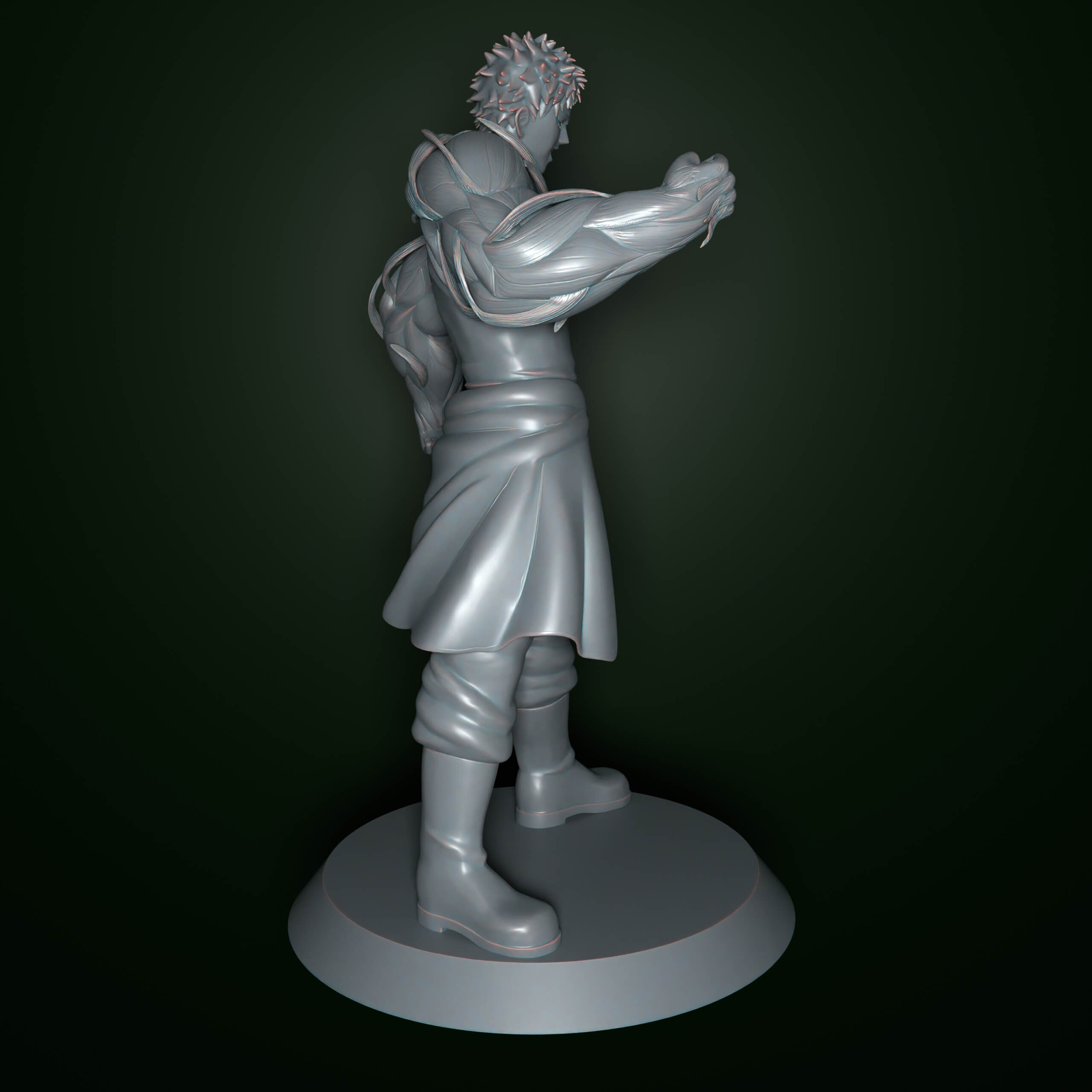 Muscular Mha - 3D Print Model by Moogar