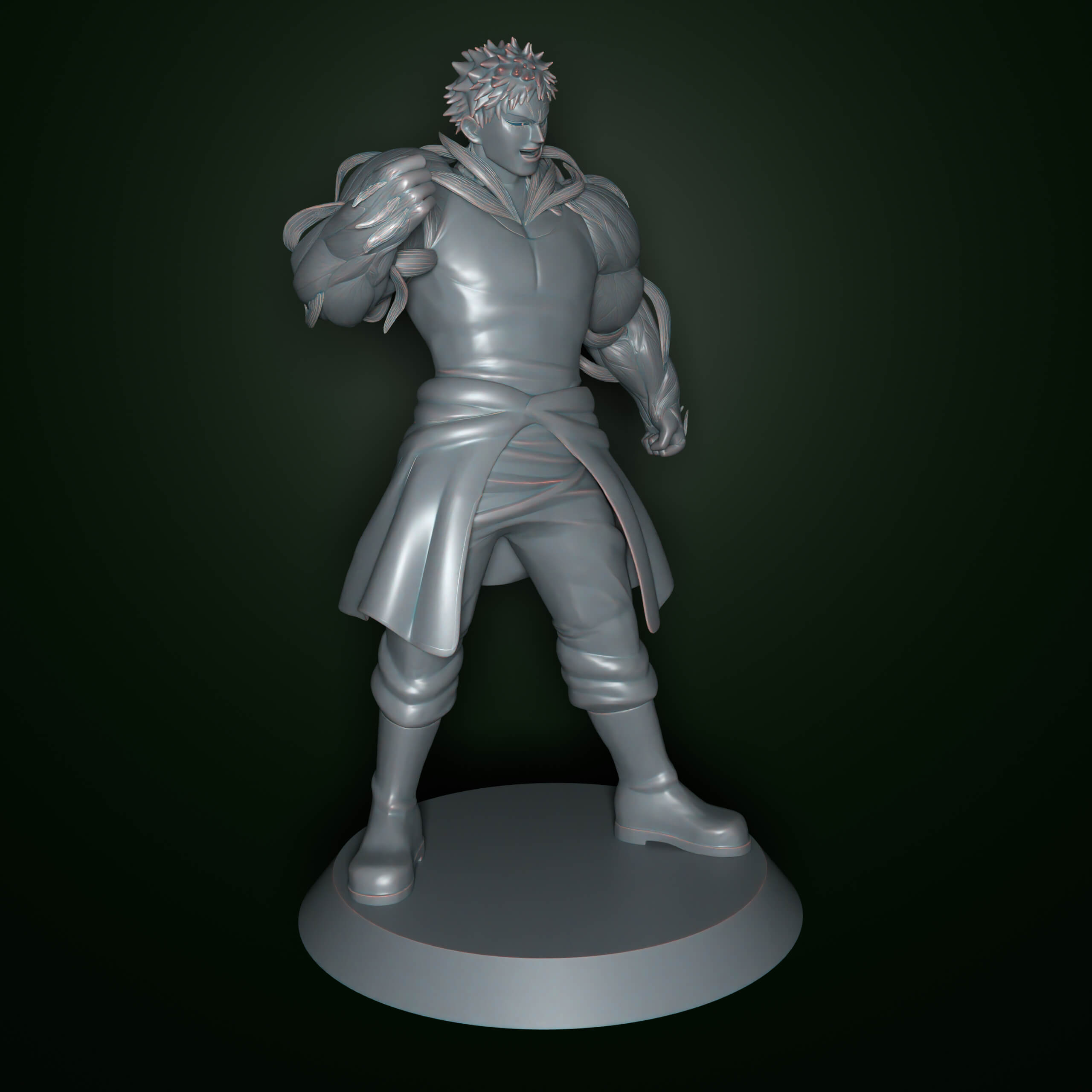 Muscular Mha - 3D Model by Moogar