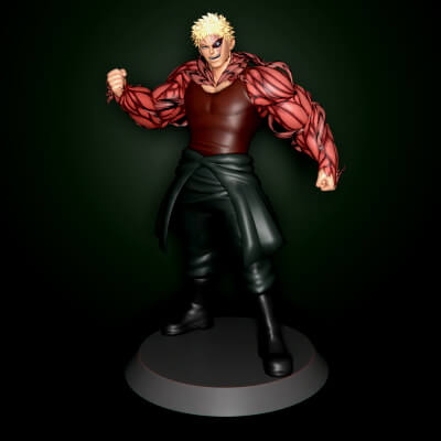 Muscular Mha - 3D Model by Moogar