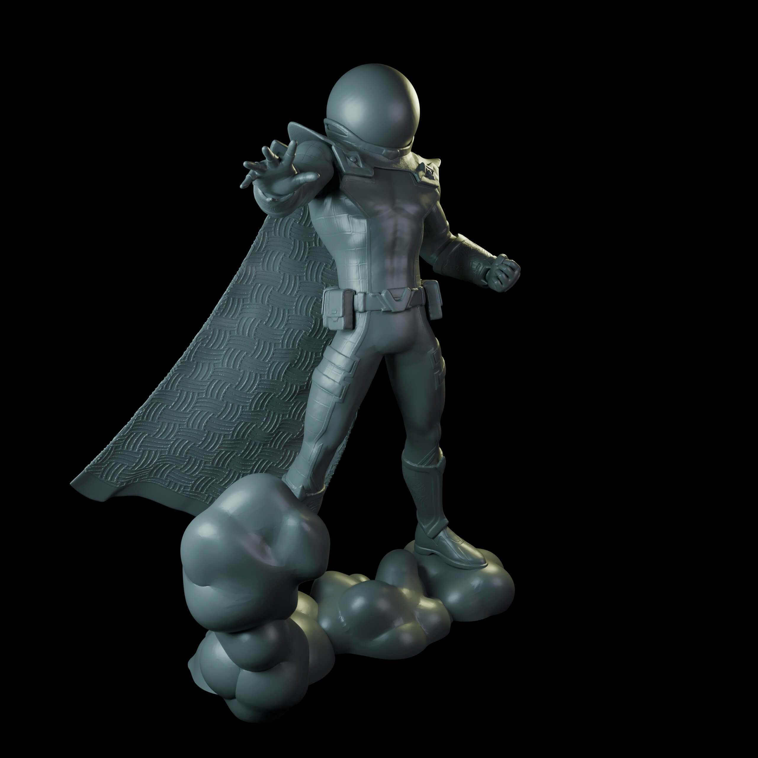 Mysterio - Spiderman 3D Model by Moogar