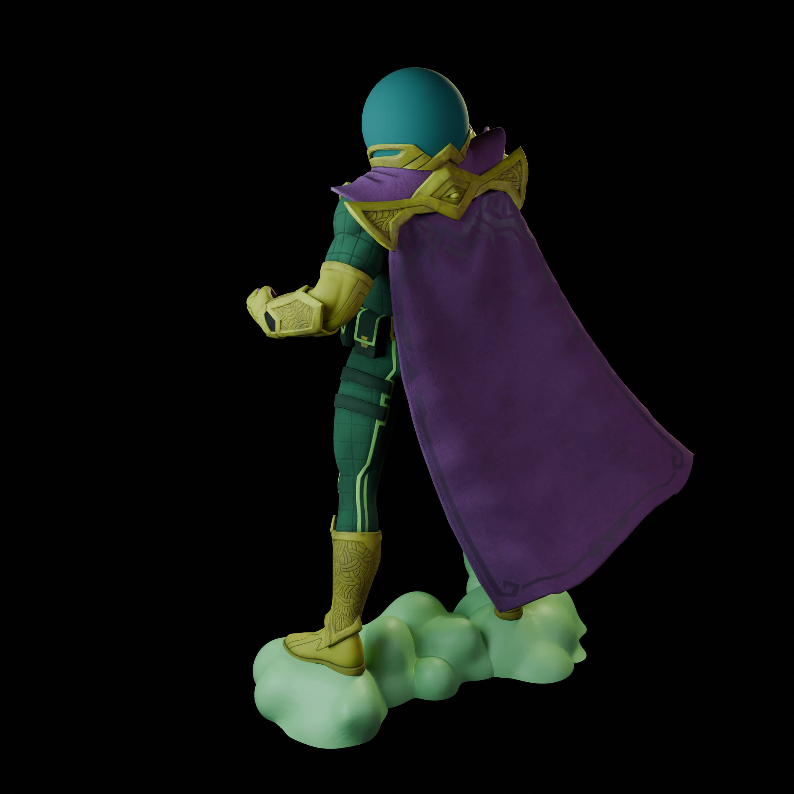 Mysterio - Spiderman 3D Model by Moogar