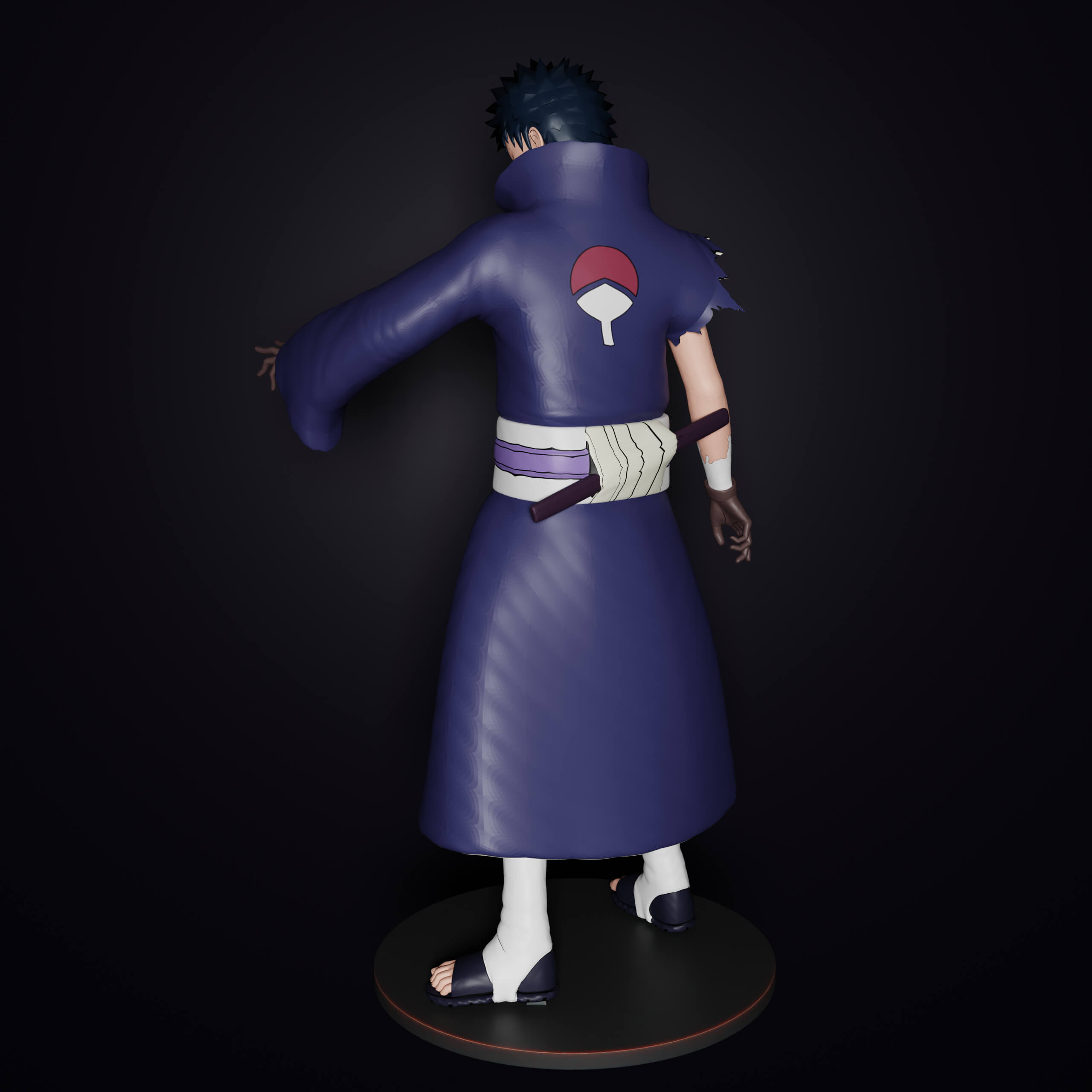 Obito Uchiha - 3D Model by Moogar