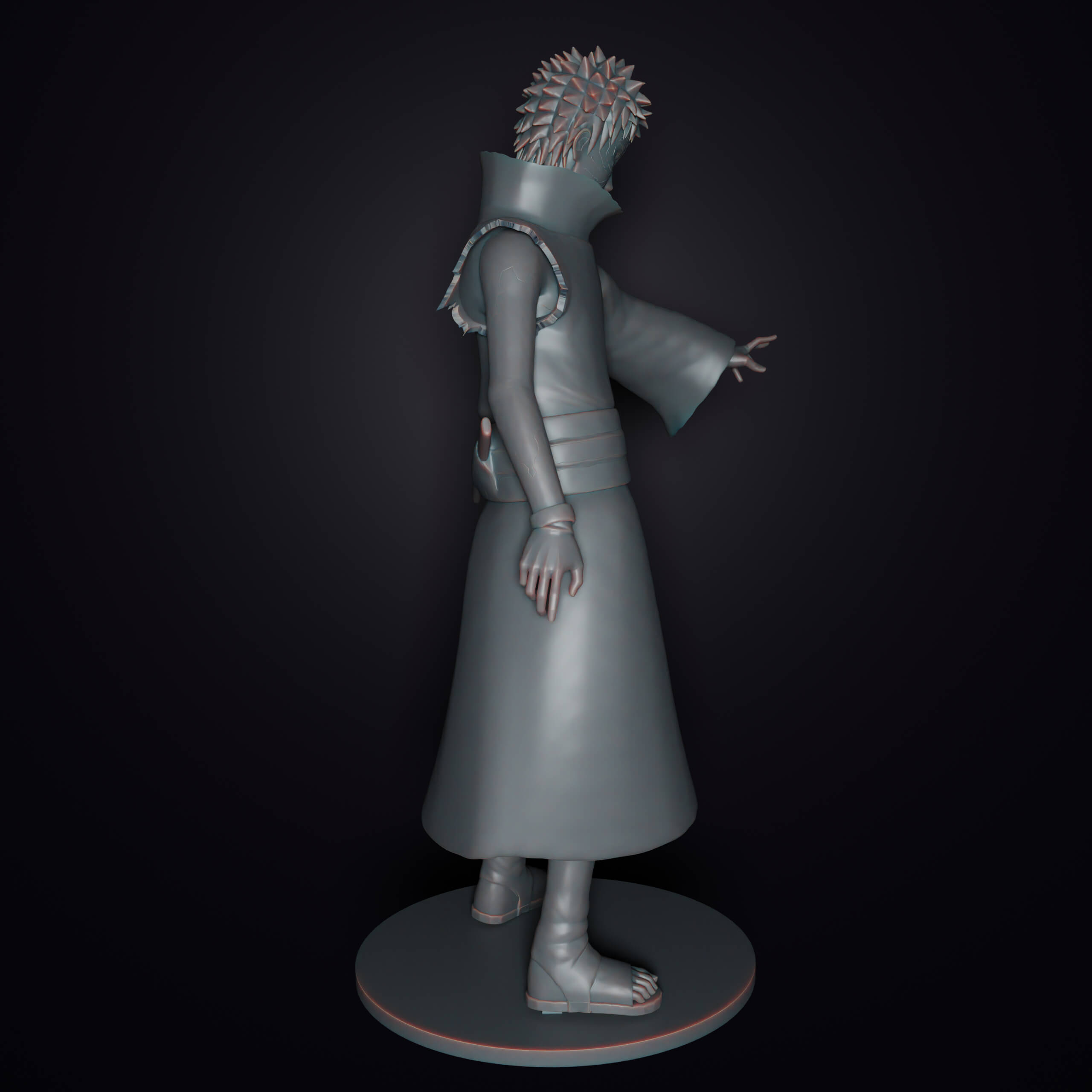 Obito Uchiha - 3D Print Model by Moogar