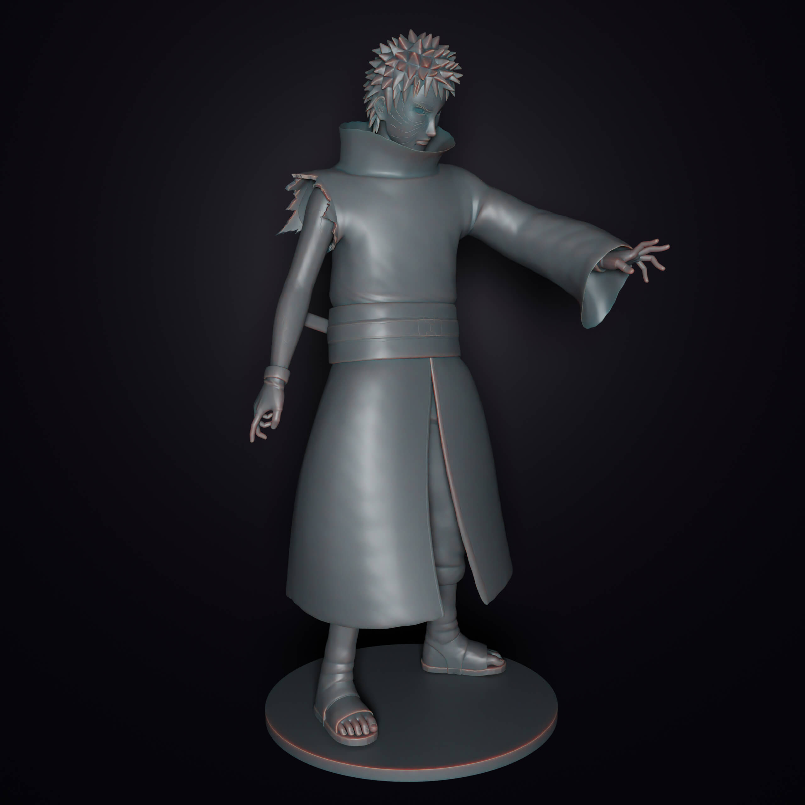 Obito Uchiha - 3D Print Model by Moogar