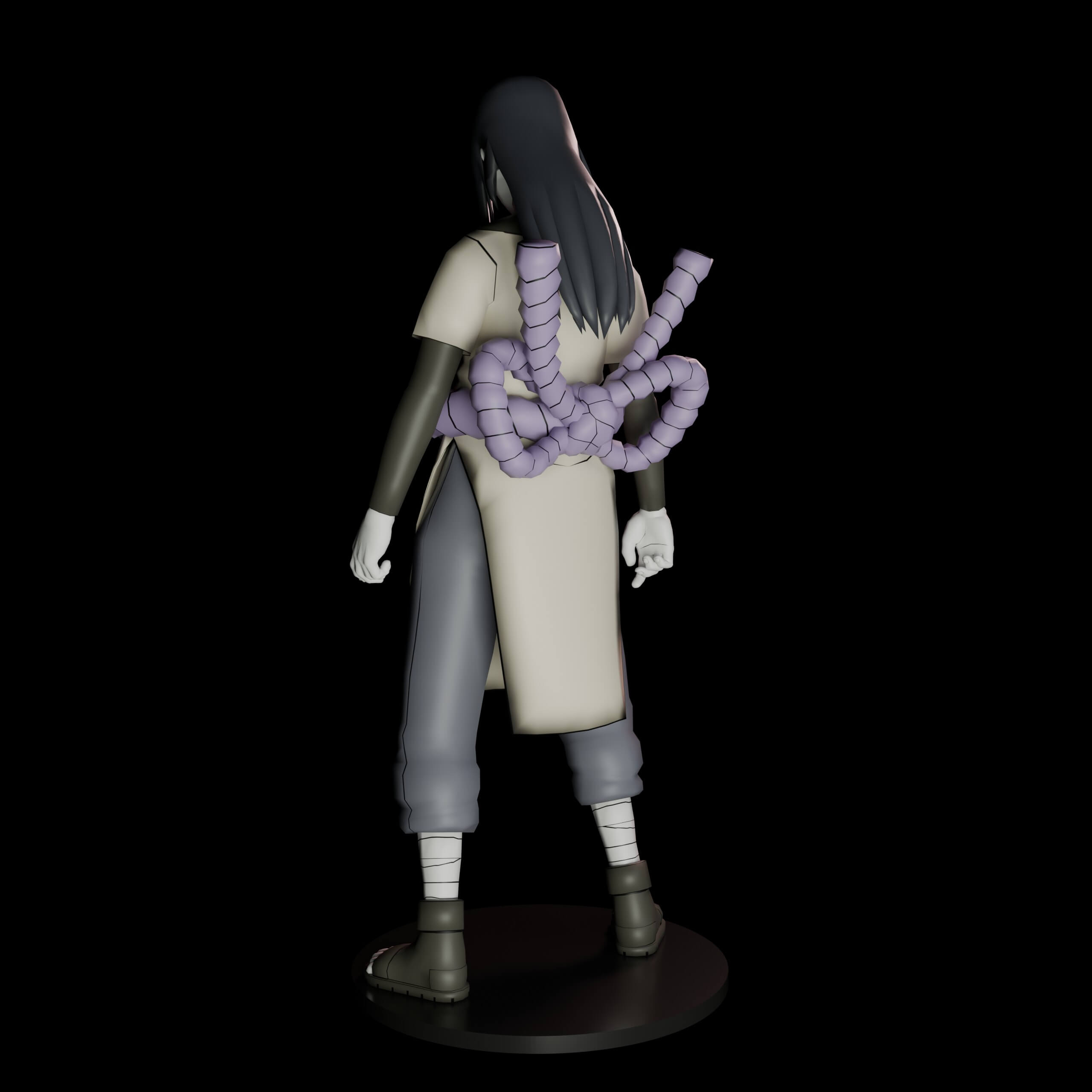Orochimaru - Naruto 3D Model by Moogar