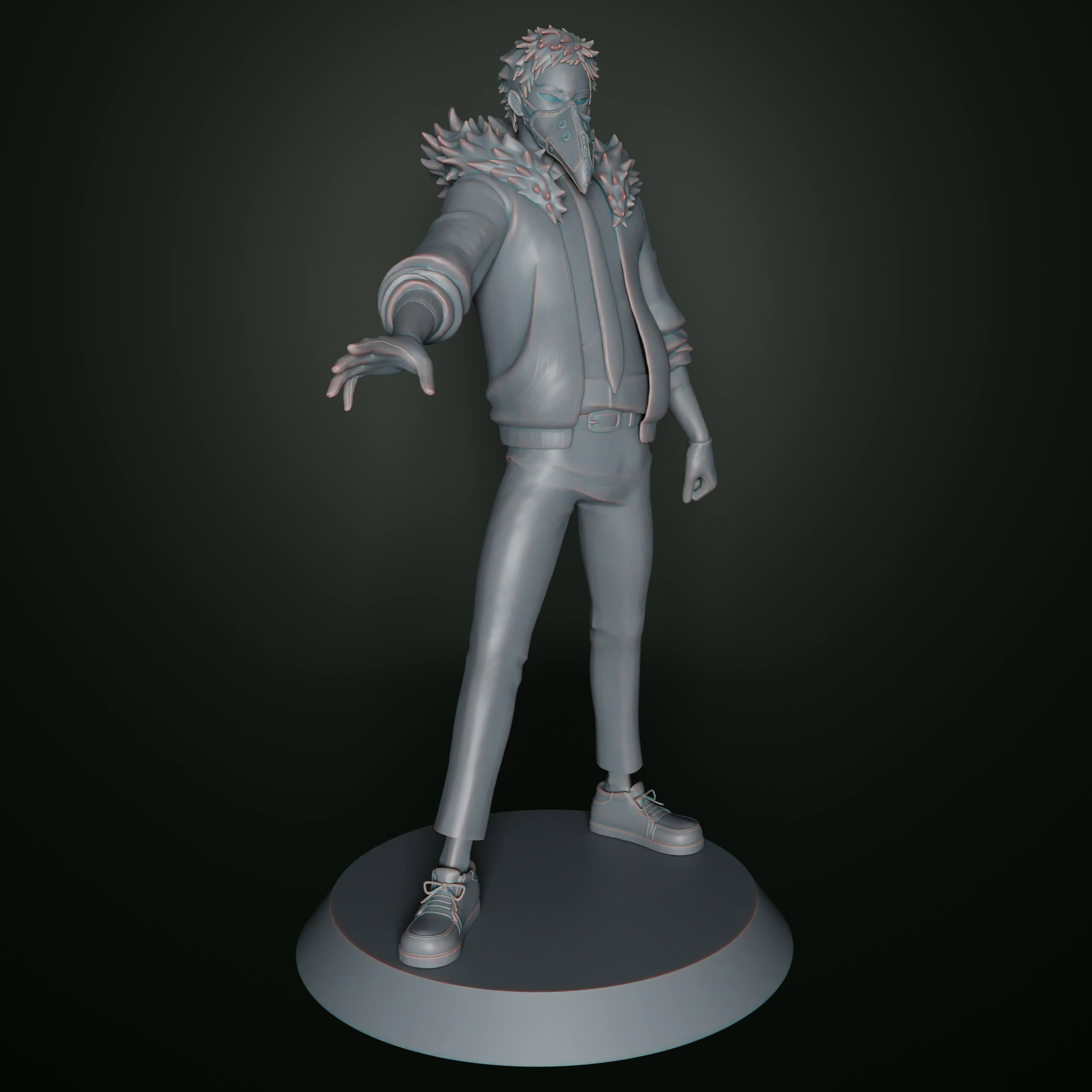 Overhaul - Kai Chisaki 3D Model by Moogar