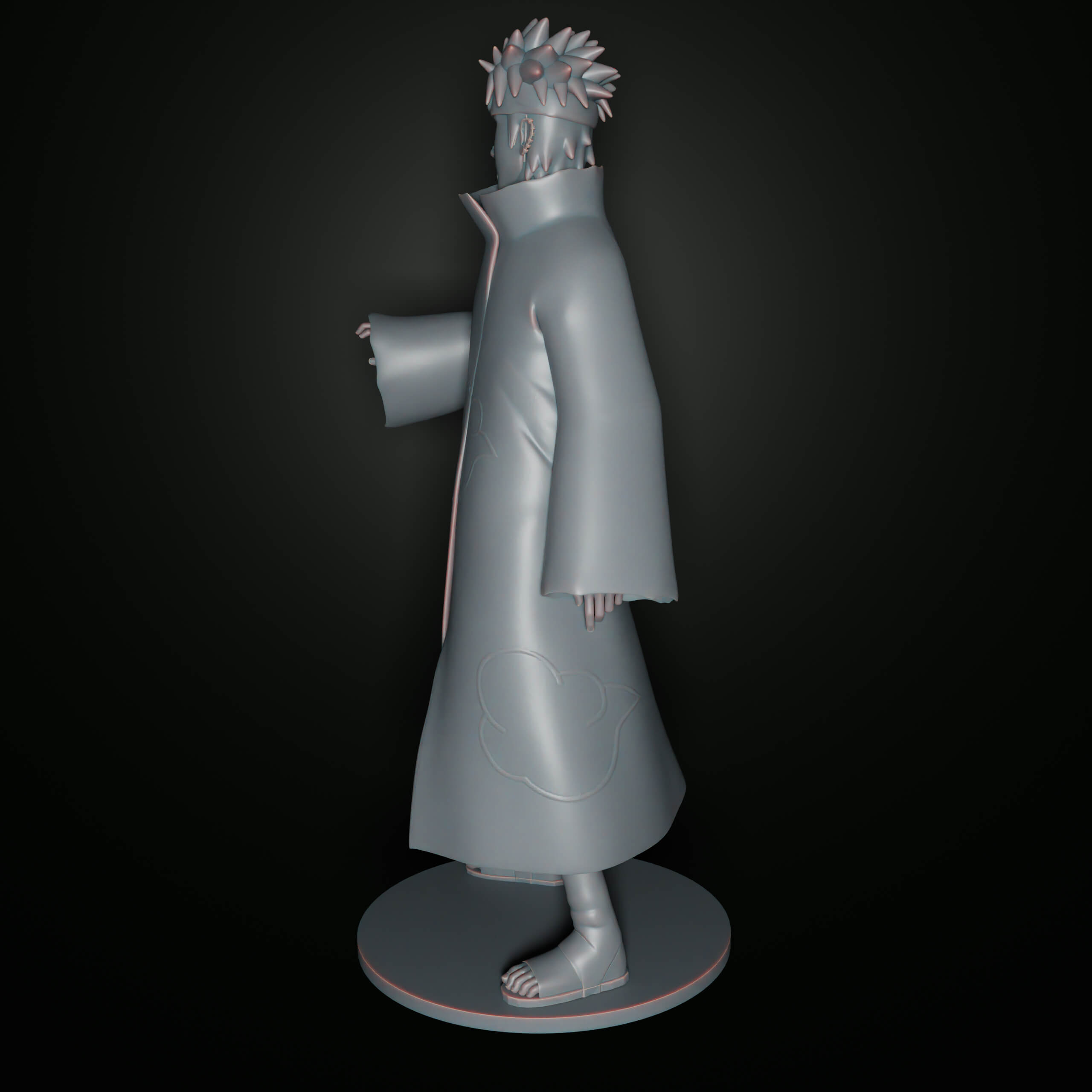 Pain Akatsuki - 3D Model by Moogar