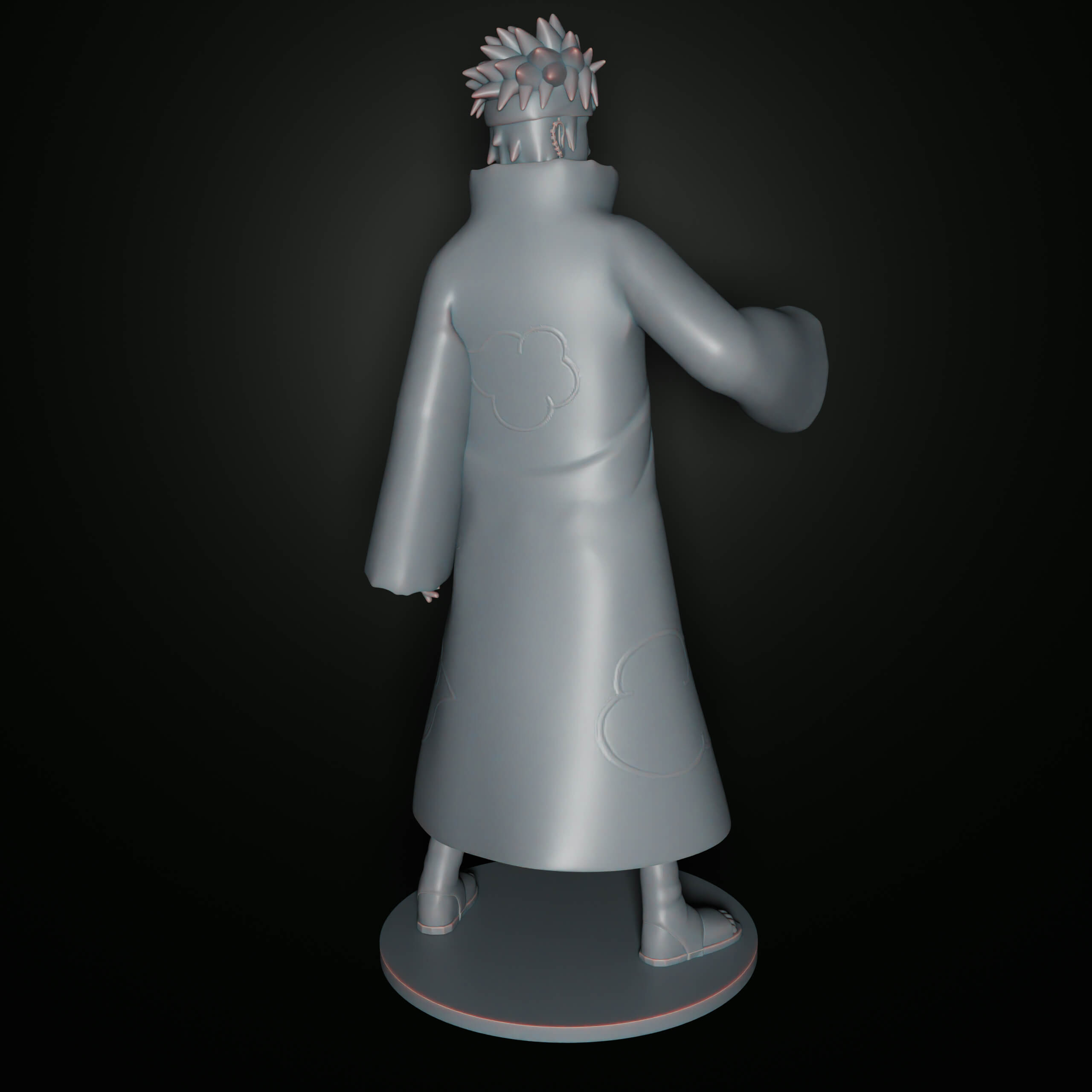 Pain Akatsuki - 3D Model by Moogar