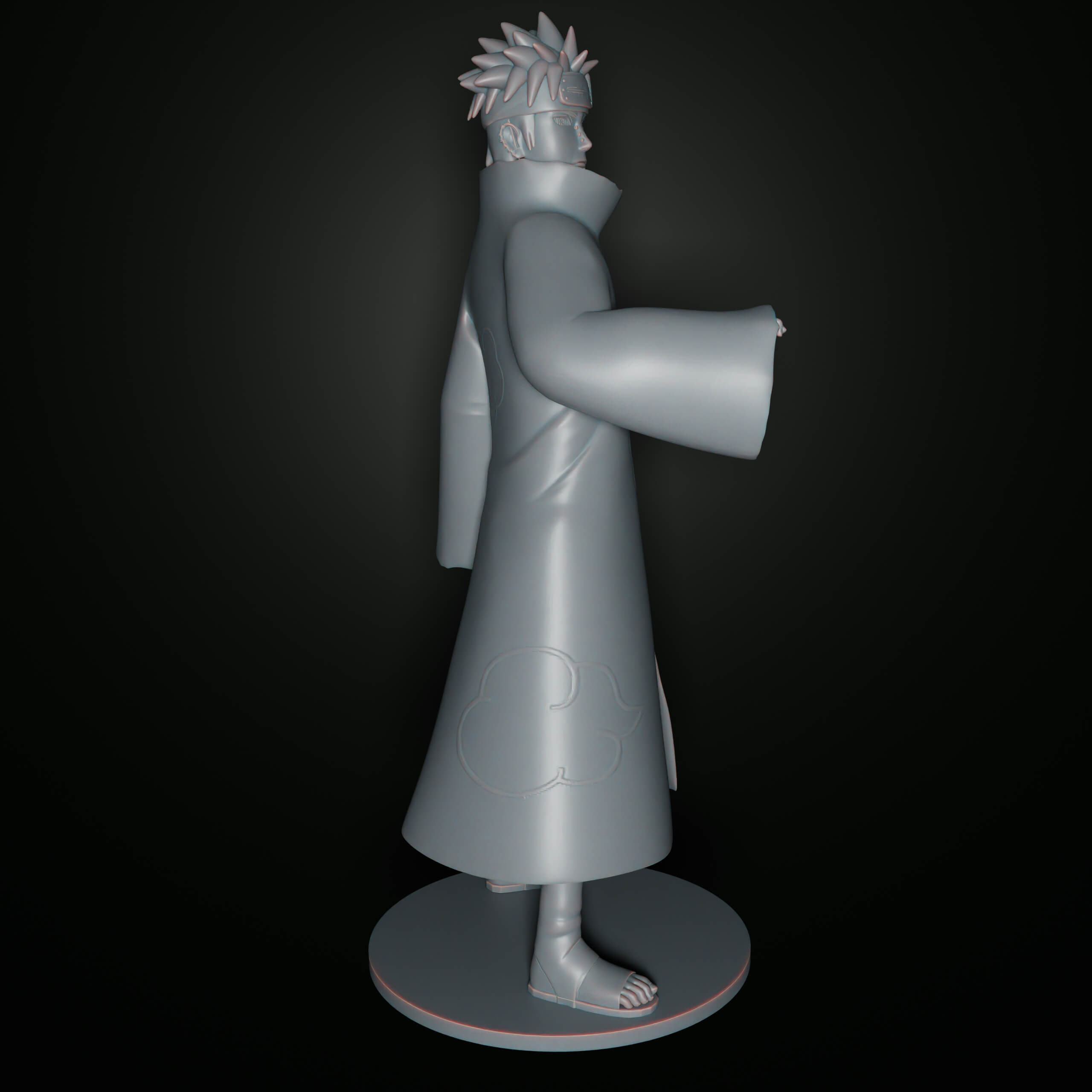 Pain Akatsuki - 3D Model by Moogar