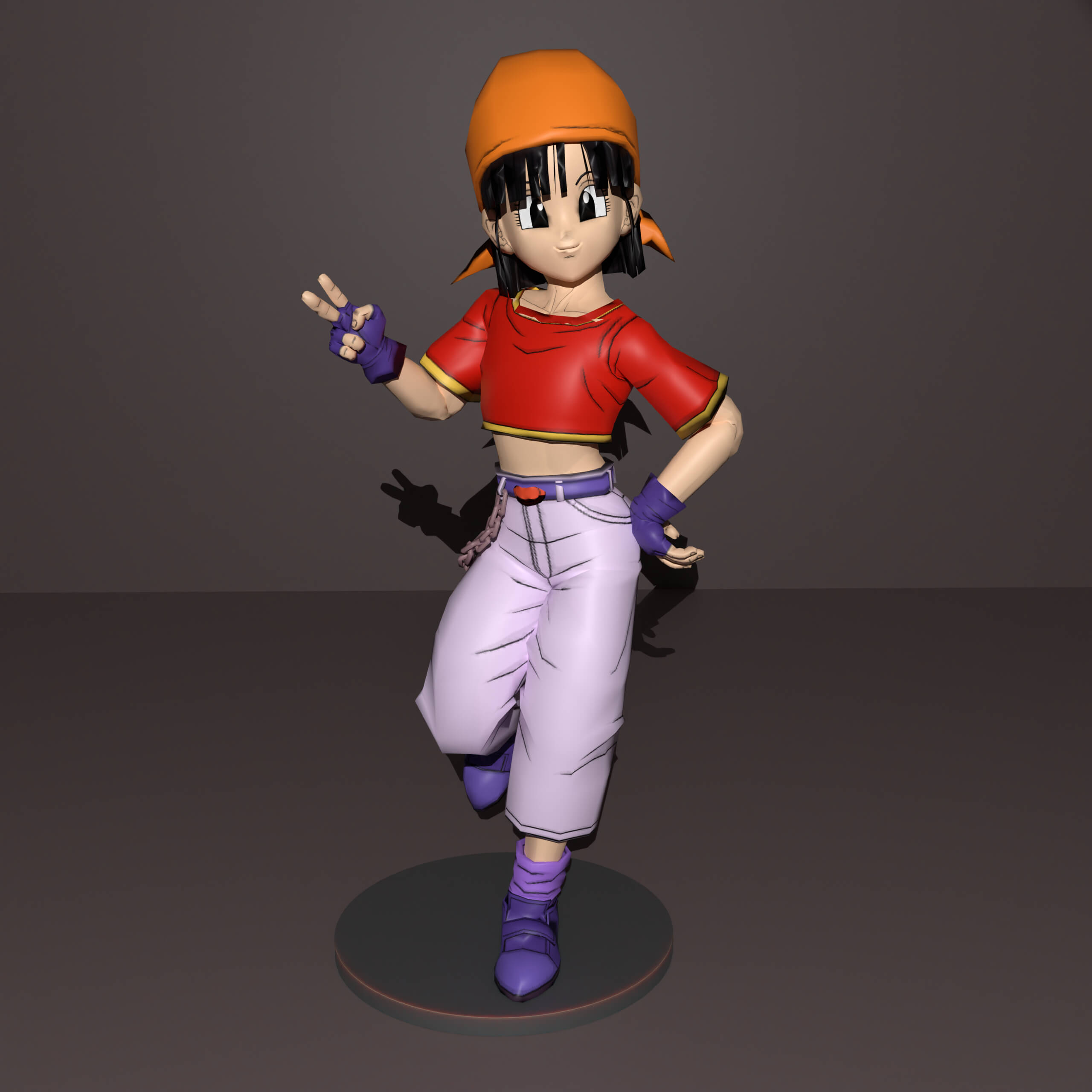 Pan Dragon Ball - 3D Model by Moogar