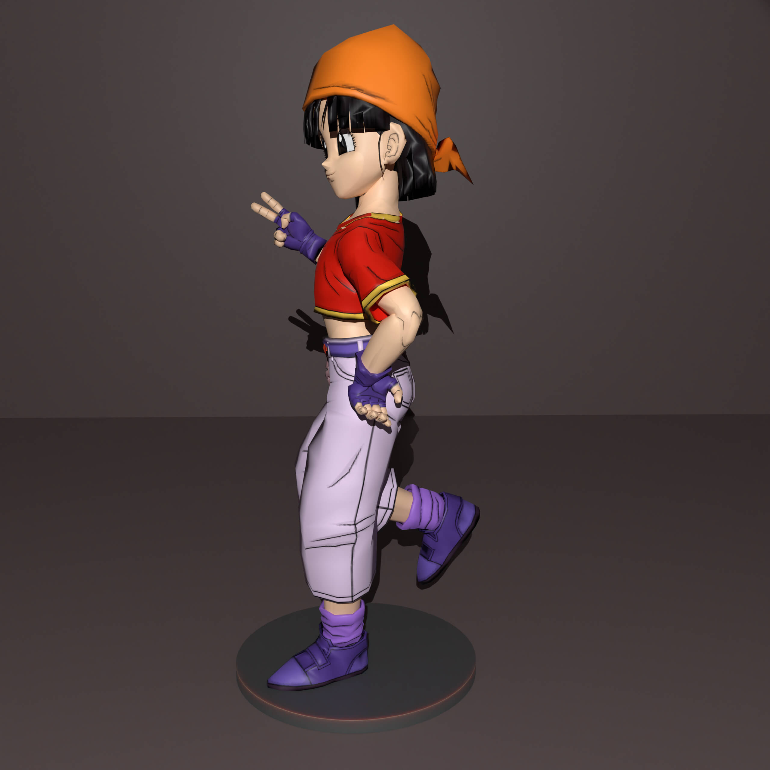 Pan Dragon Ball - 3D Model by Moogar