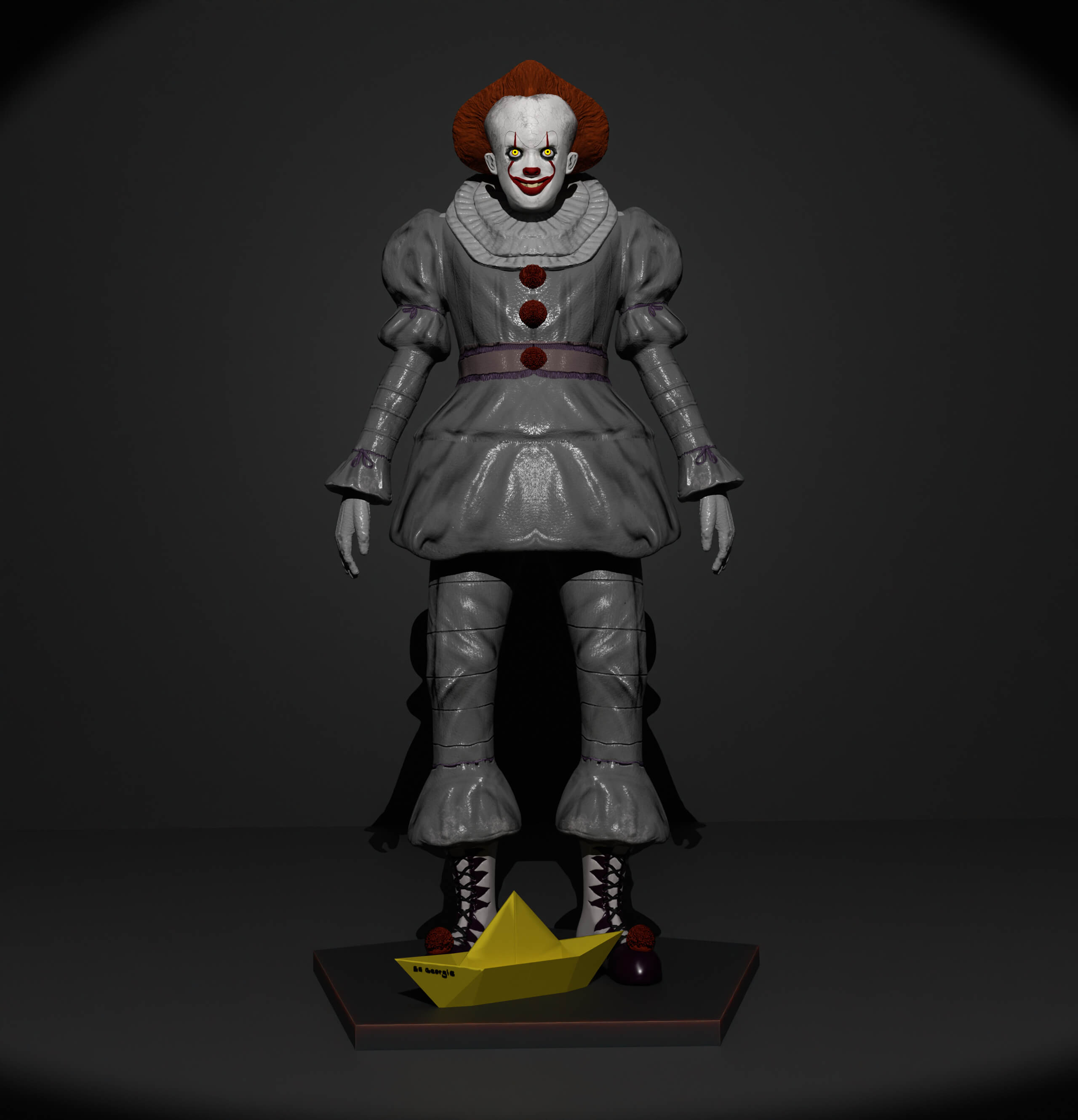 Pennywise The Dancing Cown - 3D Model by Moogar