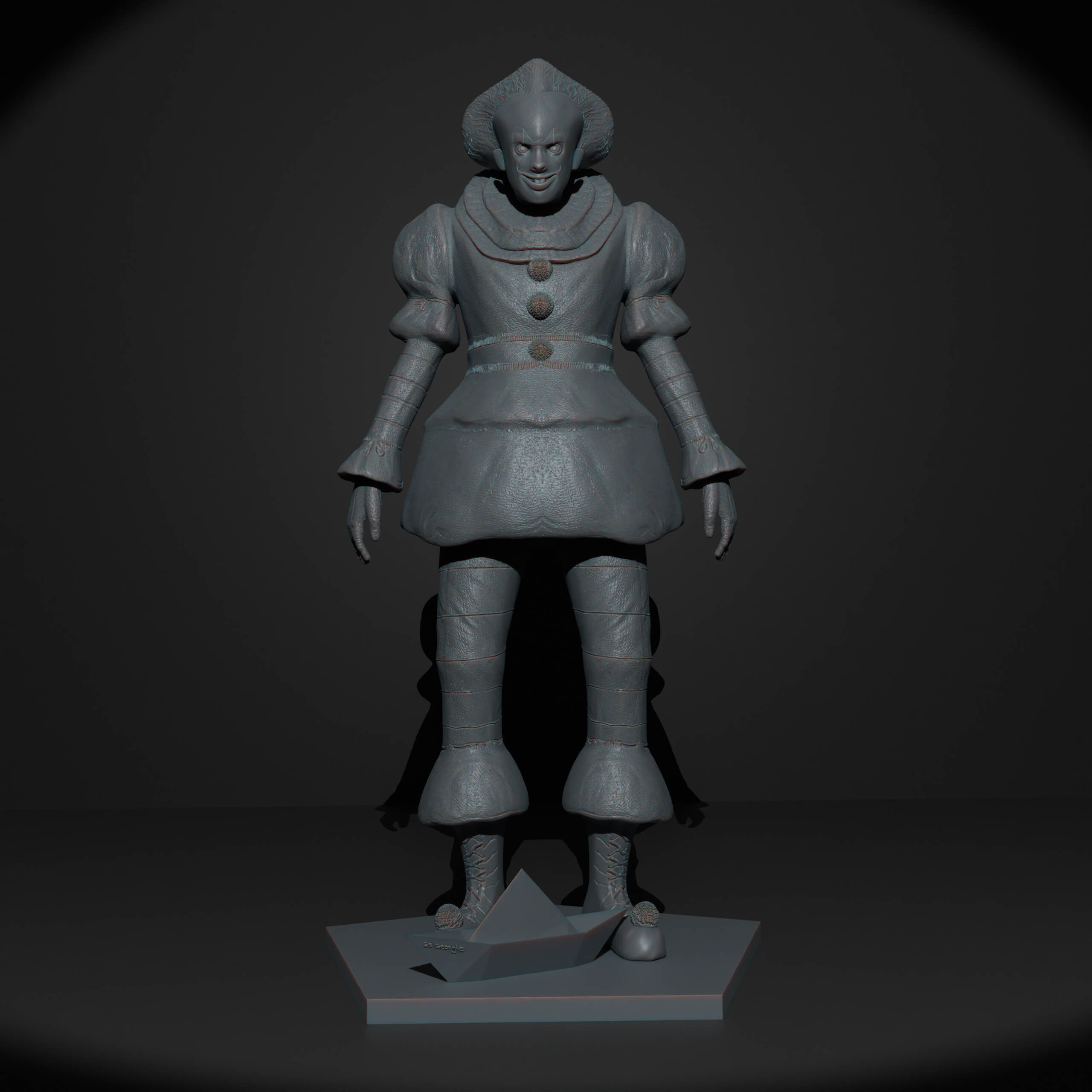 Pennywise The Dancing Cown - 3D Model by Moogar