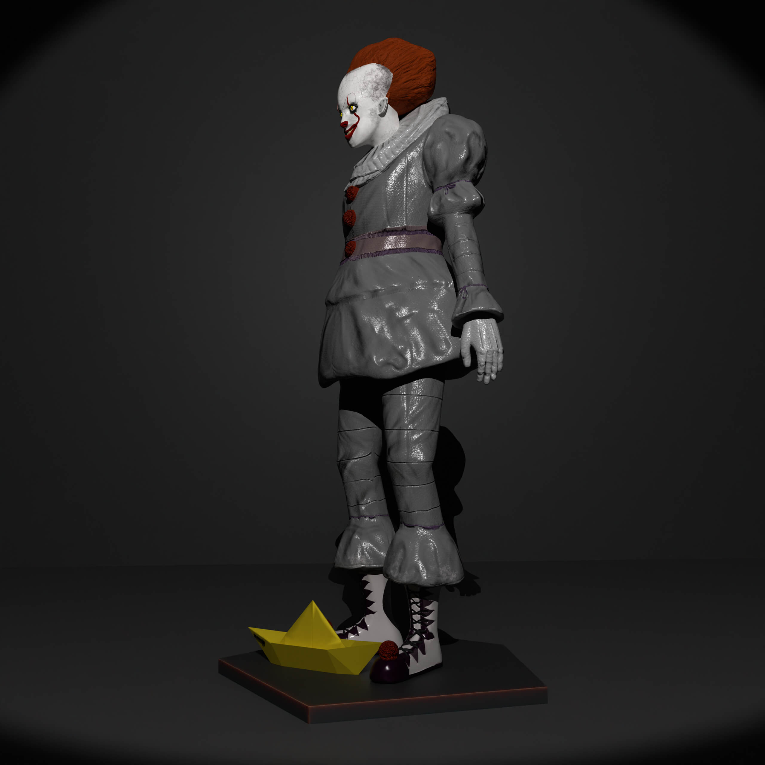 Pennywise The Dancing Cown - 3D Model by Moogar