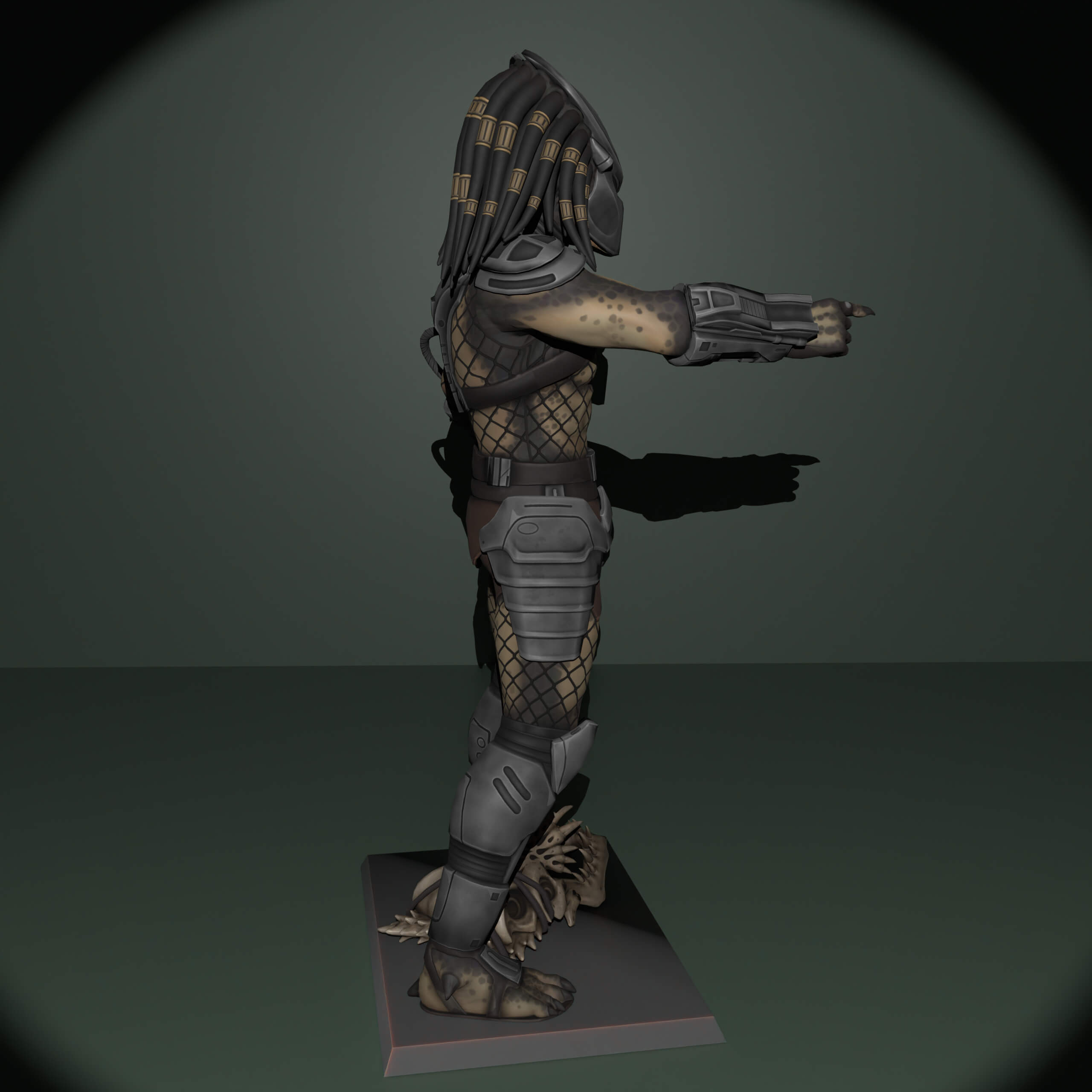 Predator - Hunter 3D Model by Moogar
