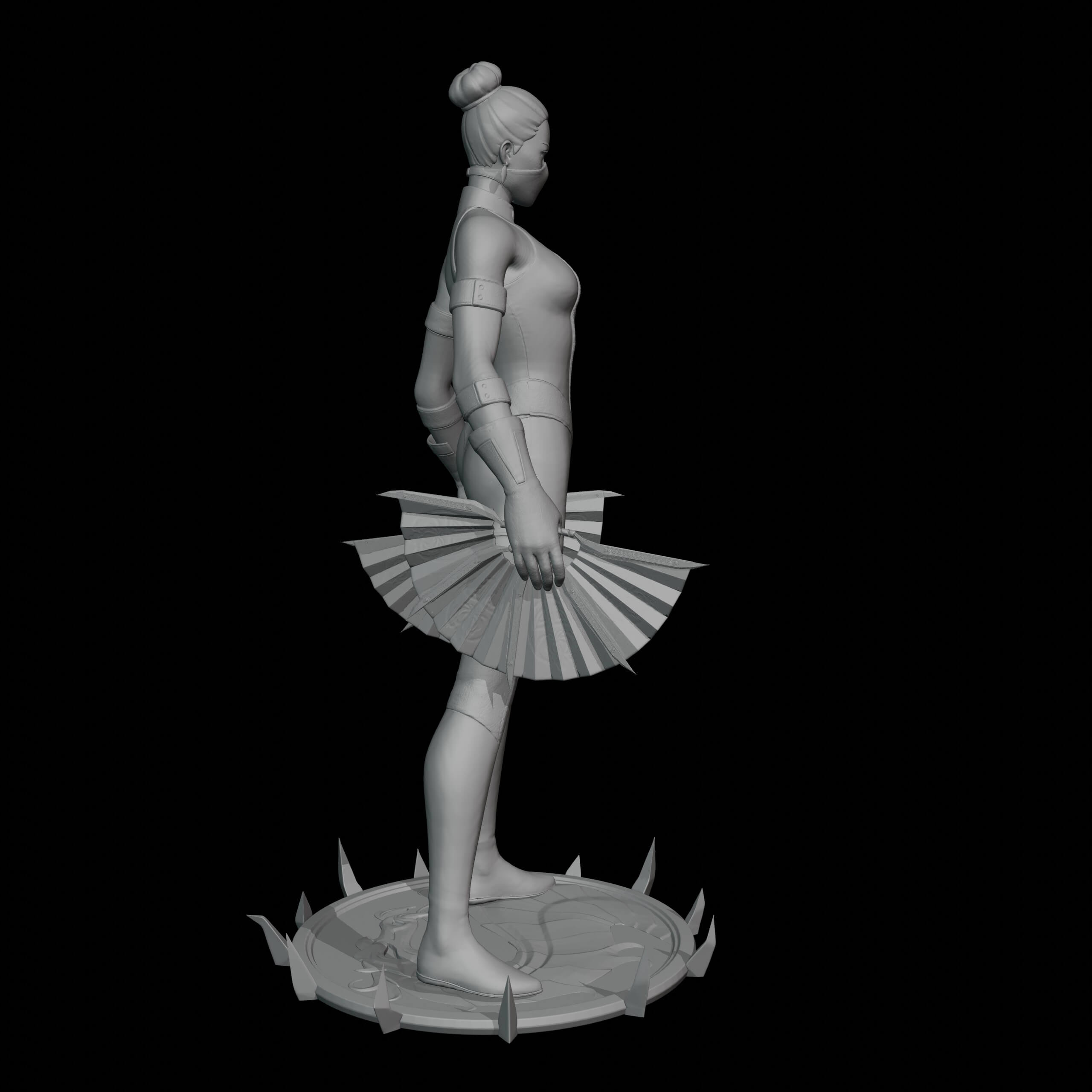 Princess Kitana - 3D Model by Moogar