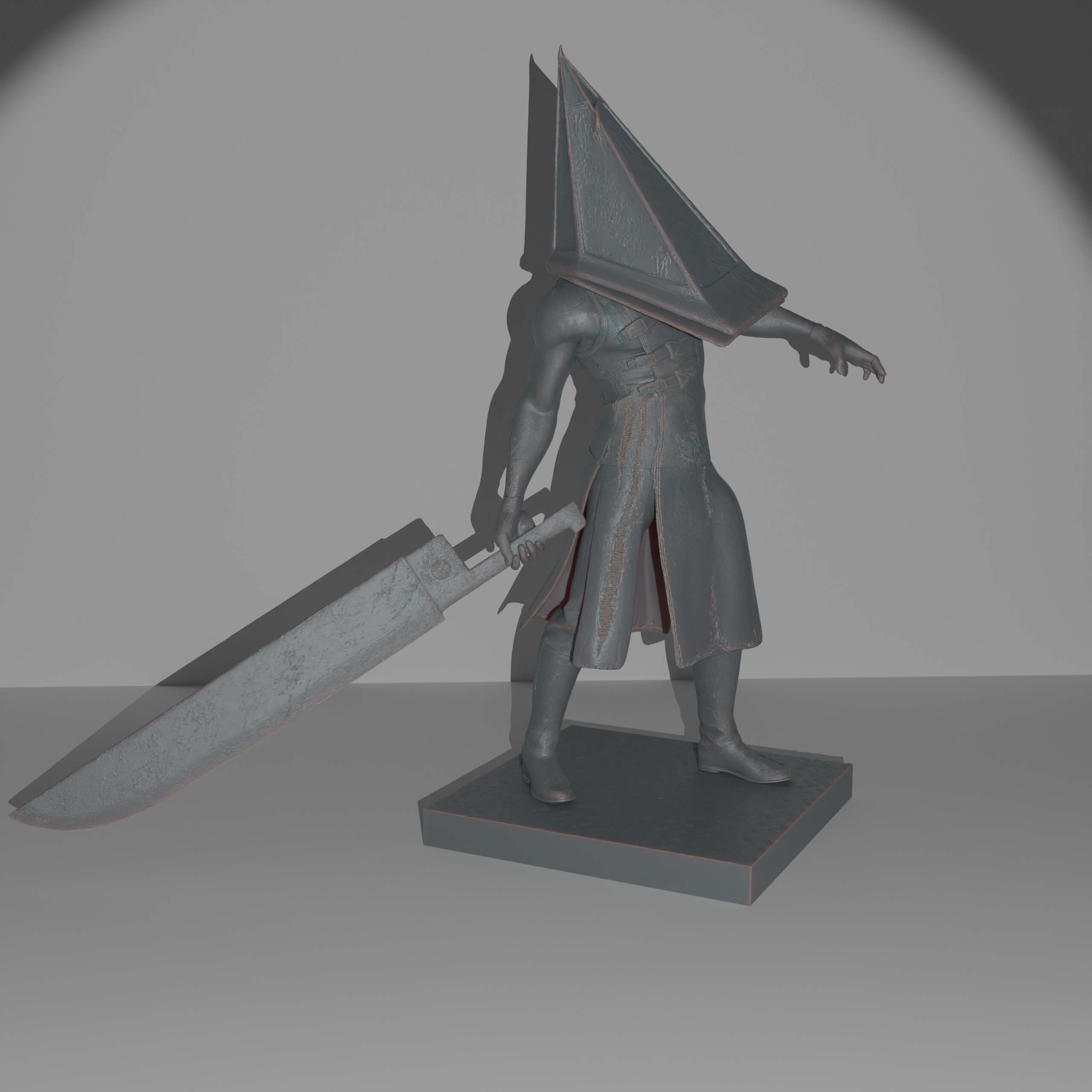 Pyramid Head - 3D Model by Moogar