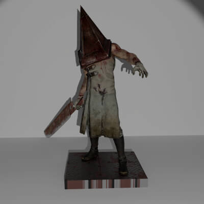 Pyramid Head - 3D Model by Moogar
