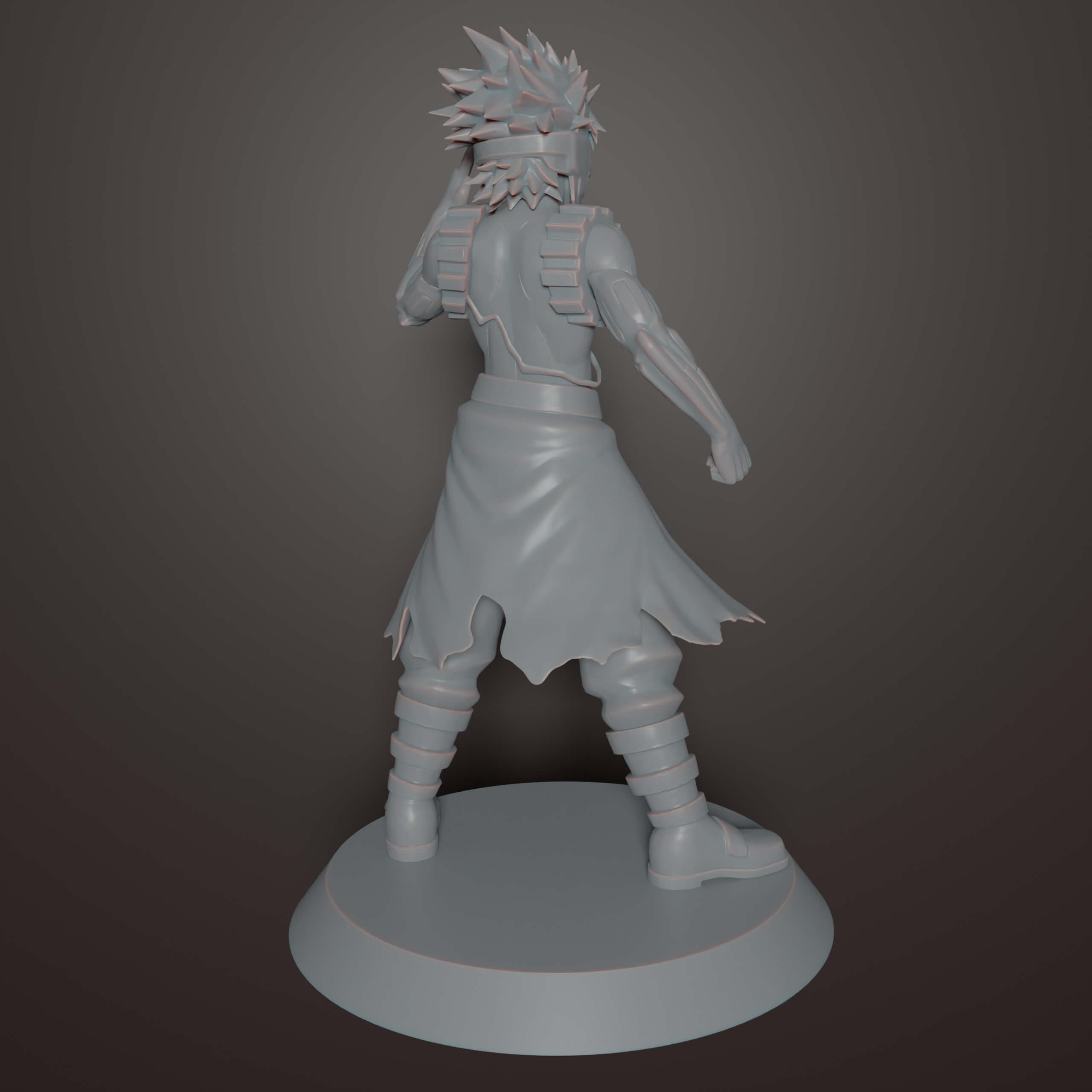 Red Riot - Eijiro Kirishima 3D Model by Moogar