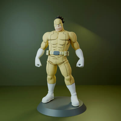 Rikido Sato - Sugarman 3D Model by Moogar