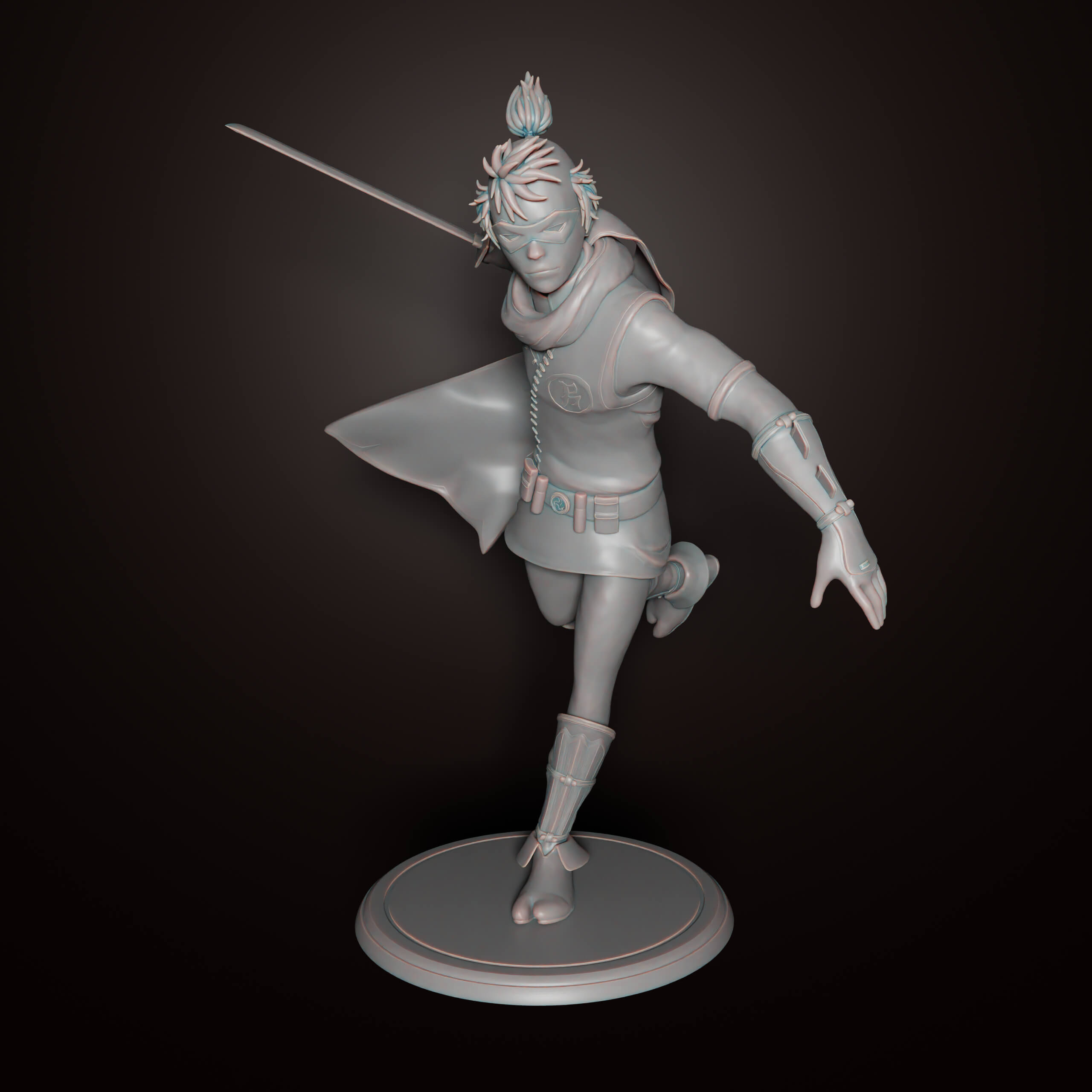 Robin Batman Ninja - 3D Model by Moogar